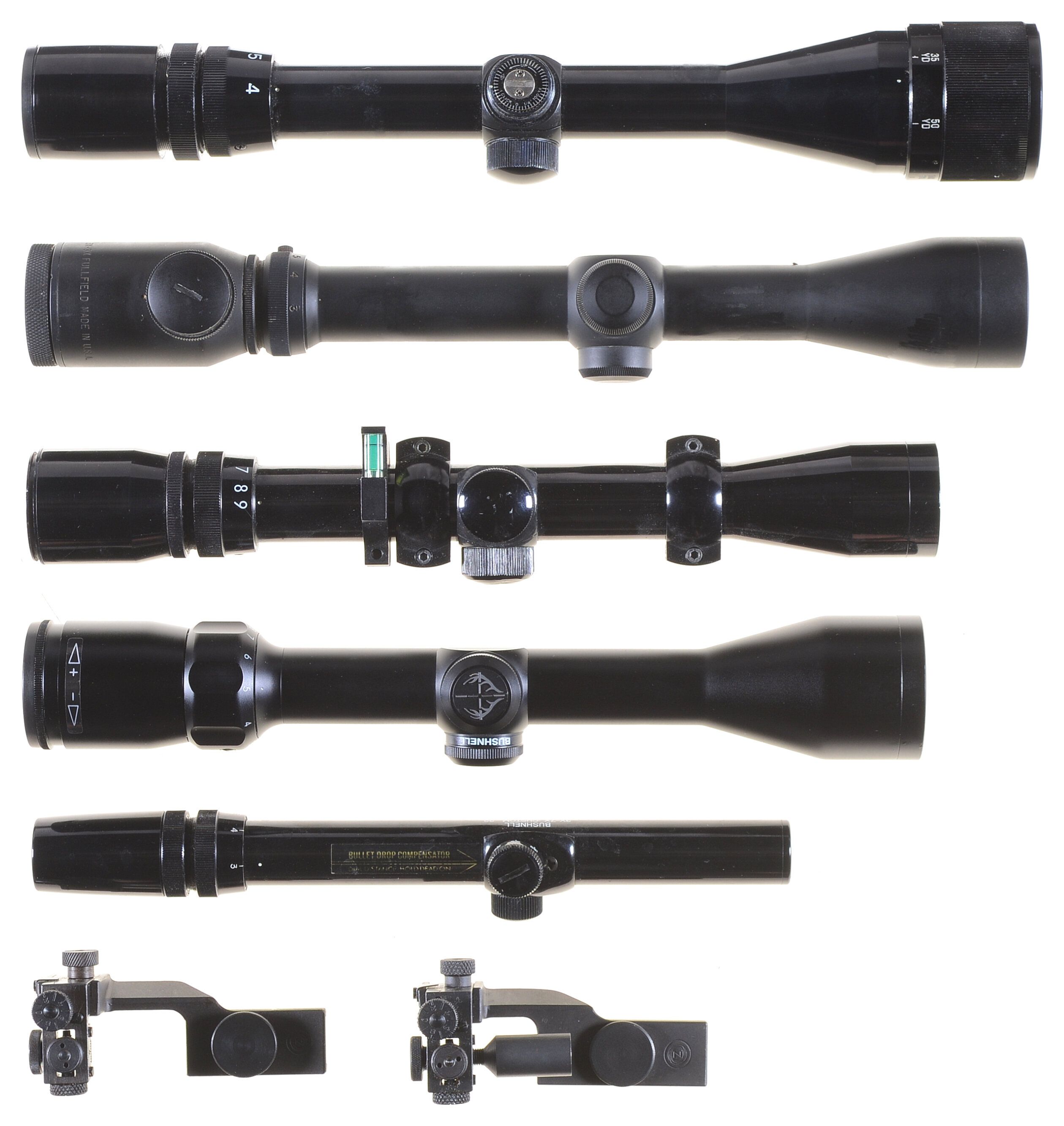 Group of Firearms Optics and Iron Sights | Rock Island Auction