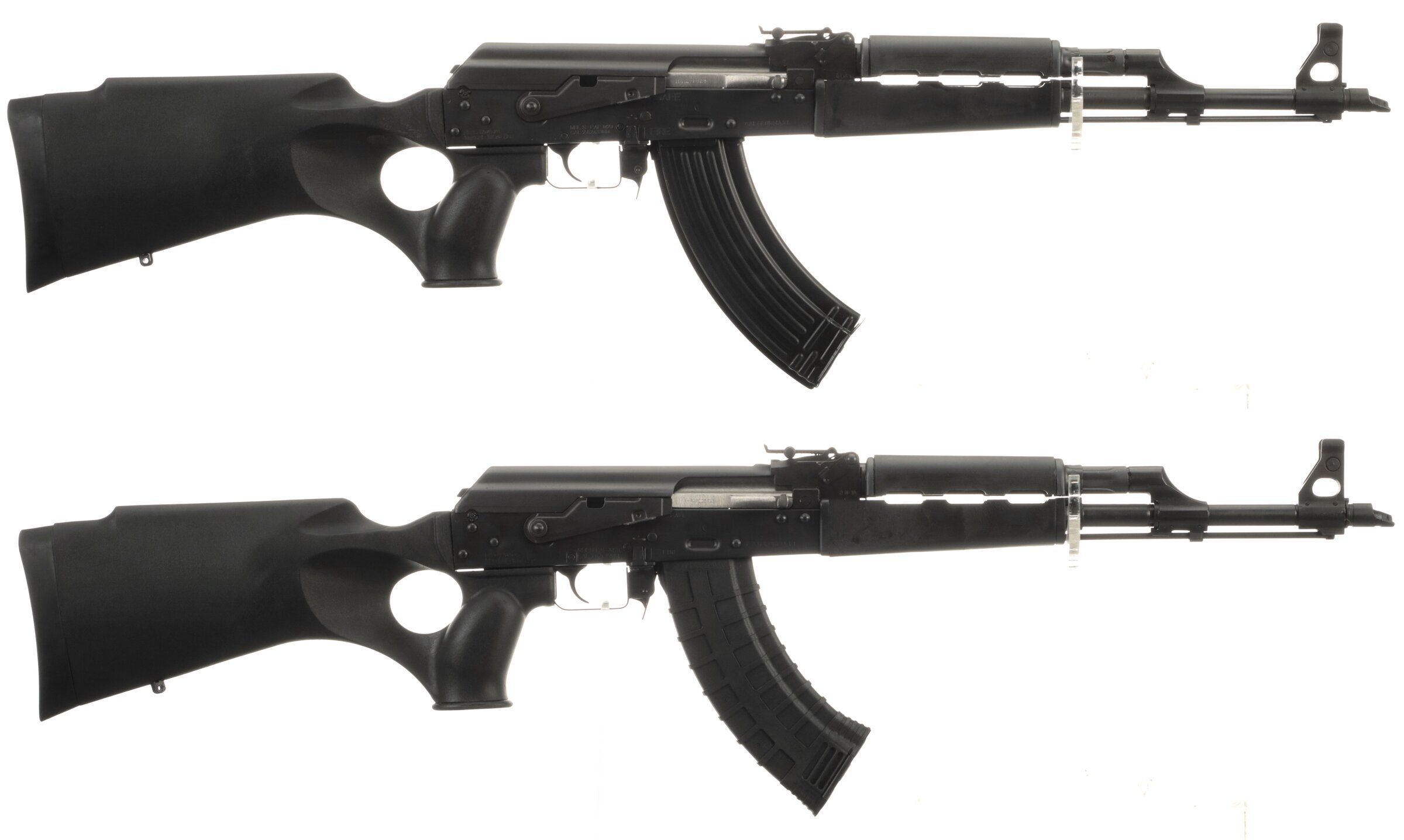 Two Zastava N-PAP M70 Semi-Automatic Rifles | Rock Island Auction