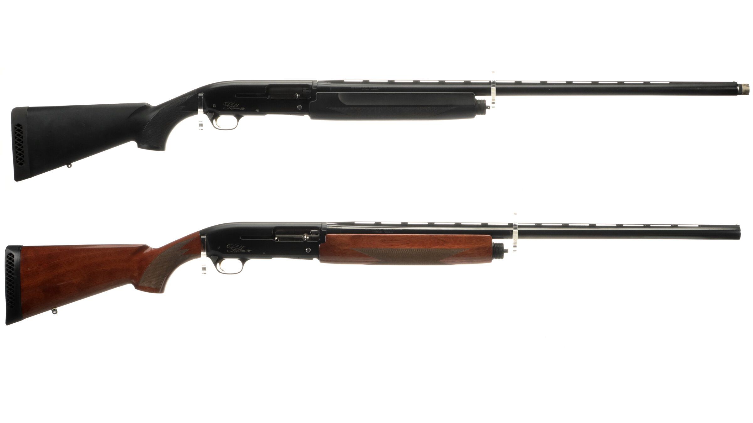 Two Browning Gold Hunter Semi-Automatic Shotguns | Rock Island Auction