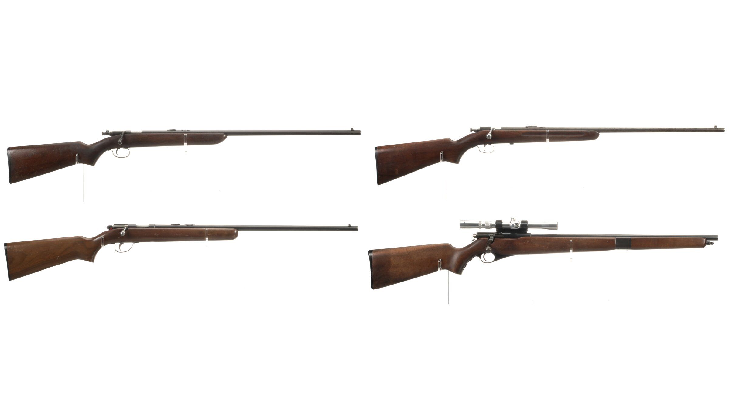 Four American Rimfire Bolt Action Rifles | Rock Island Auction