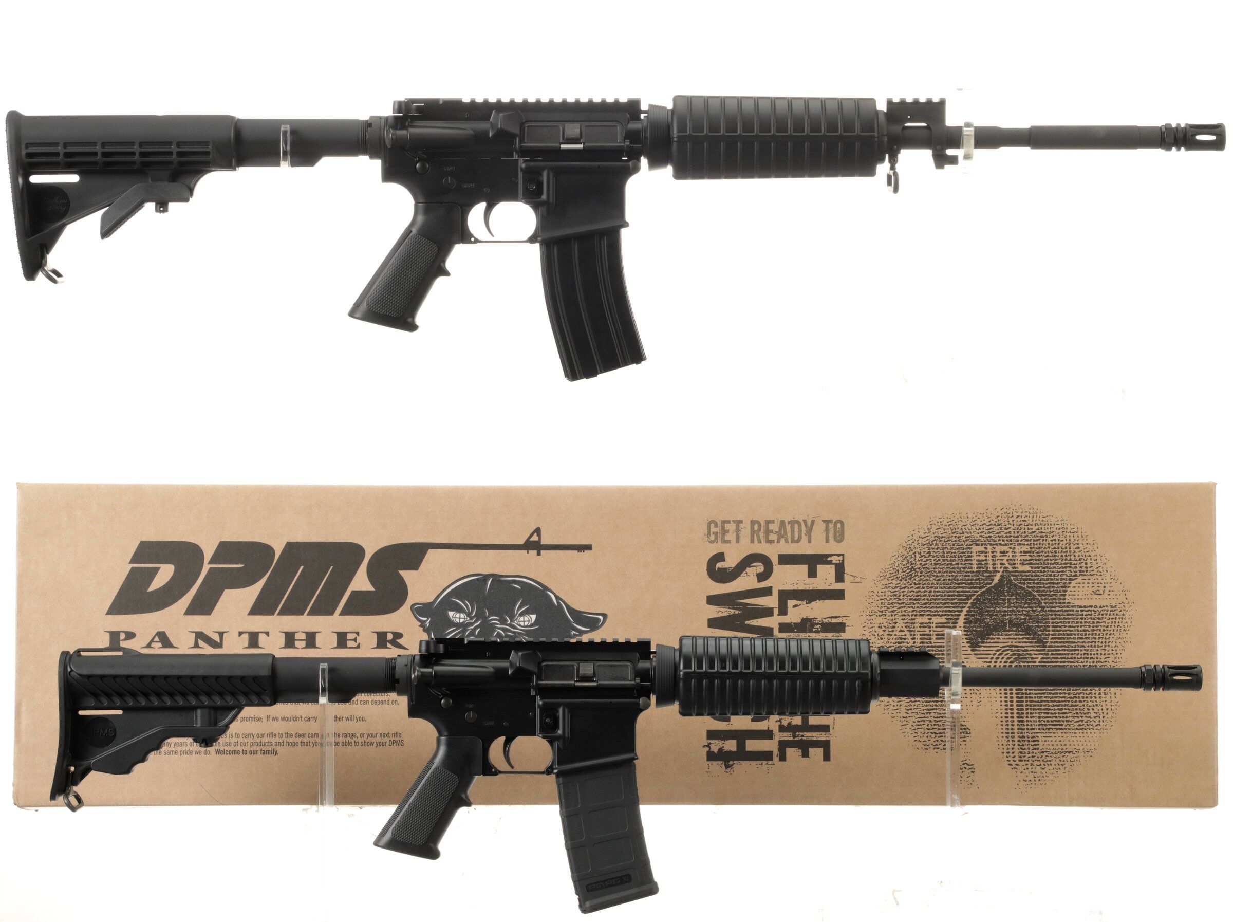 Two Semi-Automatic Rifles with Boxes | Rock Island Auction
