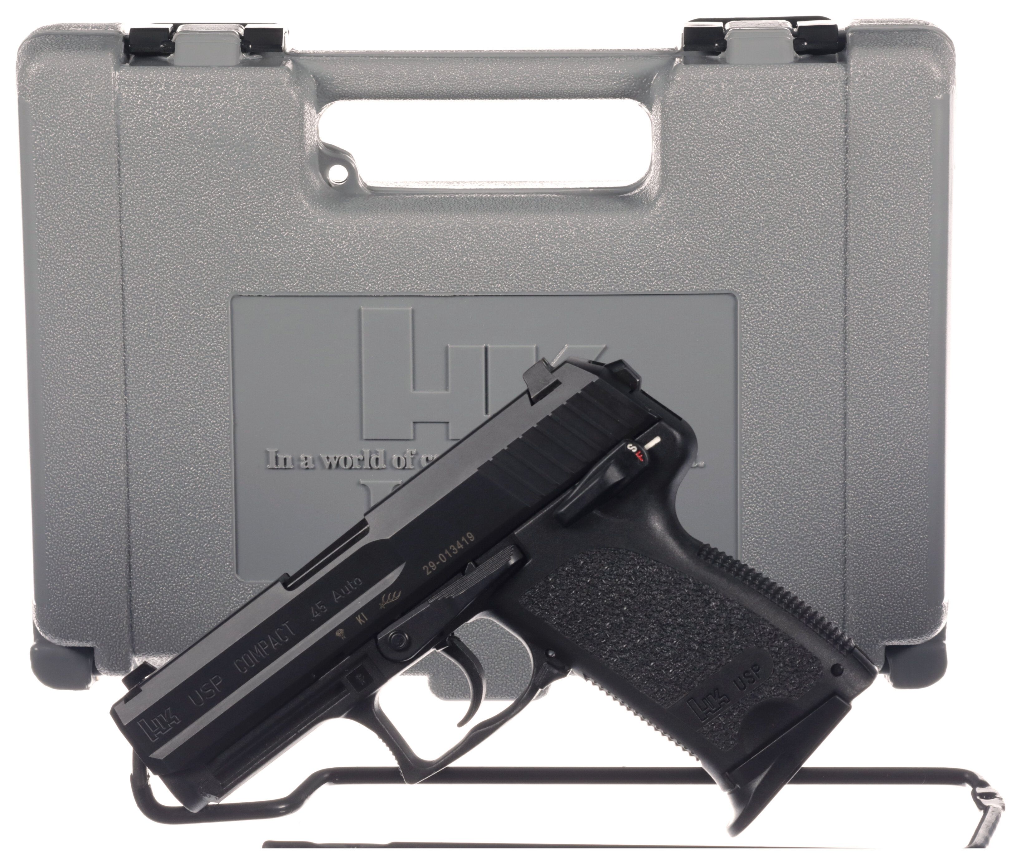 Heckler & Koch Model USP Compact Pistol with Case | Rock Island Auction