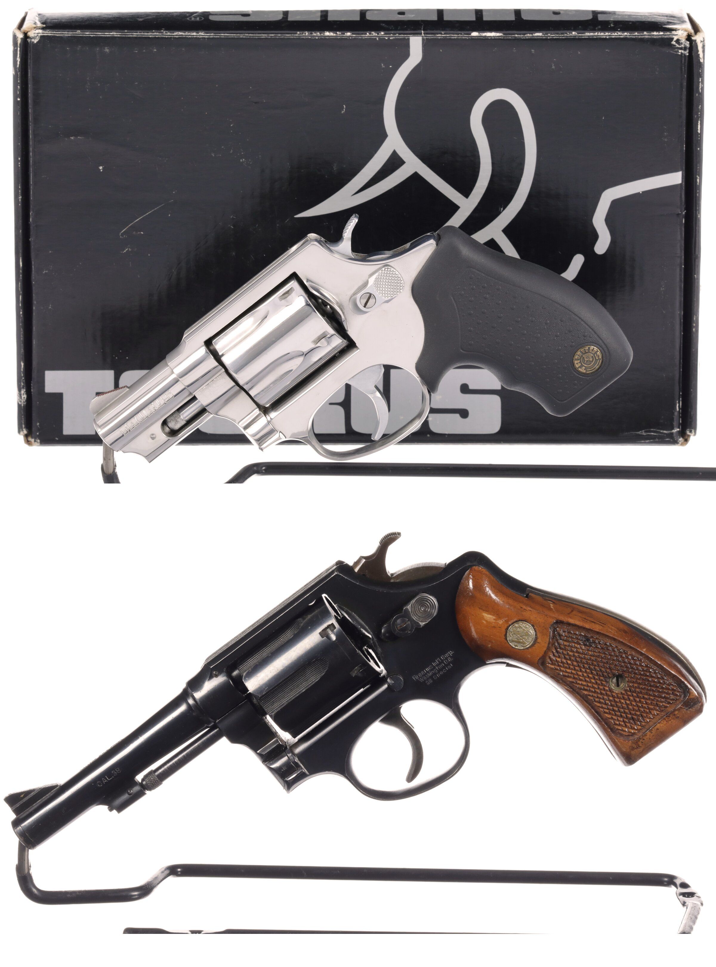 Two Taurus Double Action Revolvers | Rock Island Auction