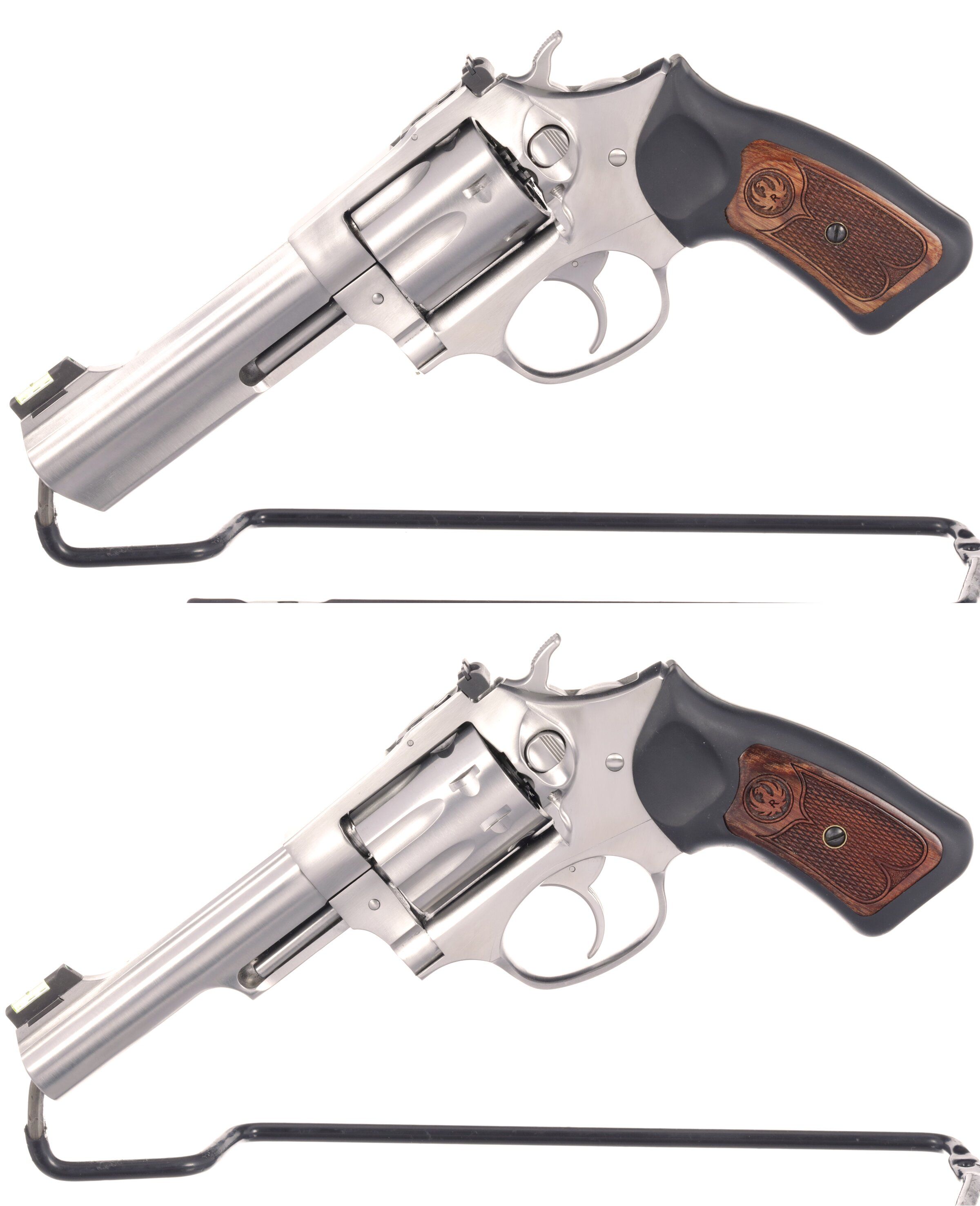 Two Ruger SP101 Double Action Revolvers with Cases | Rock Island Auction