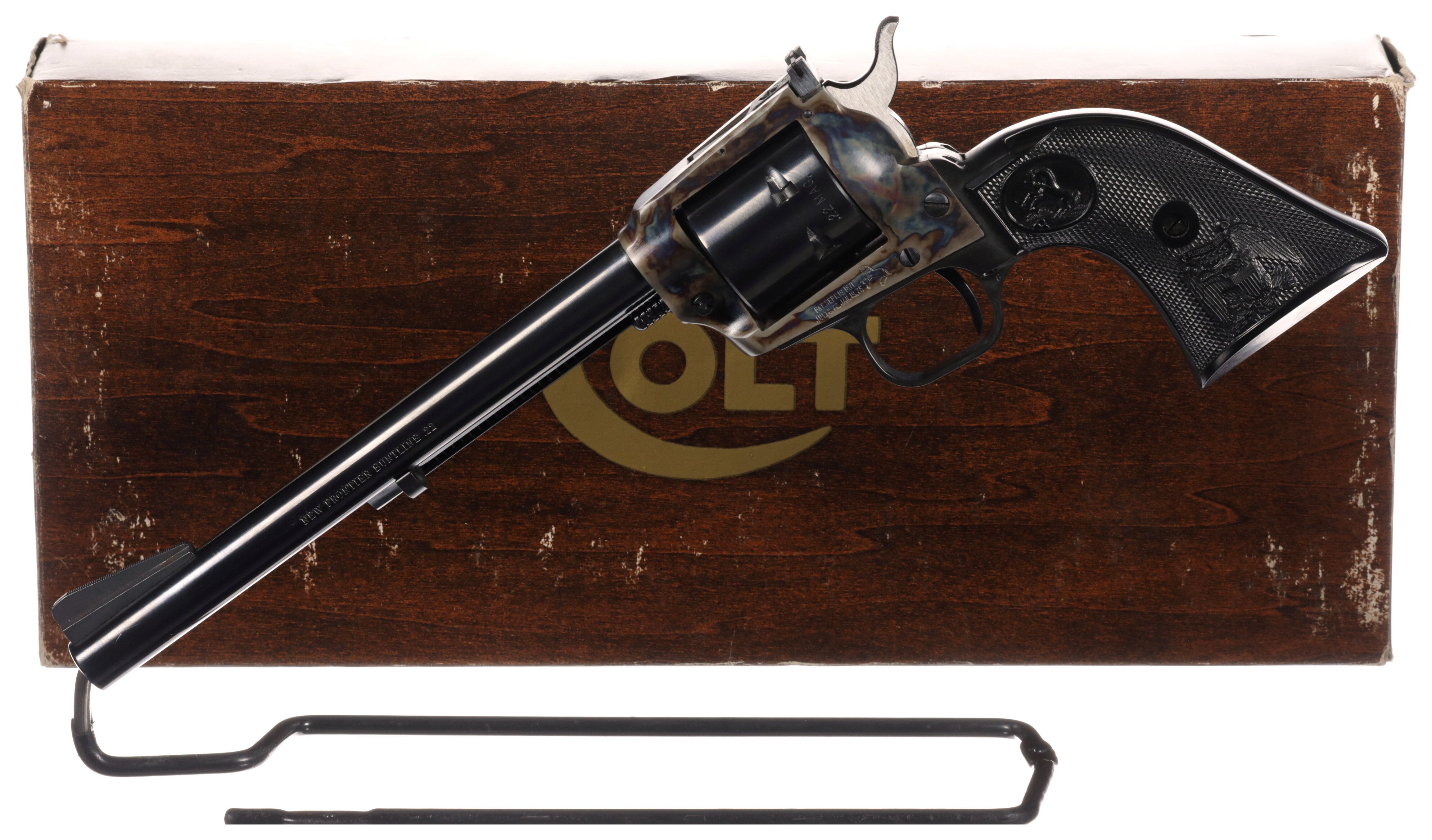 Colt New Frontier Buntline .22 Single Action Revolver with Box | Rock ...