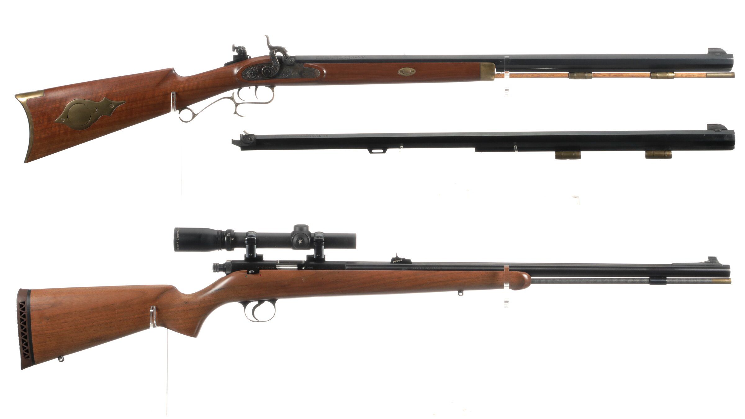Two Contemporary Percussion Rifles | Rock Island Auction