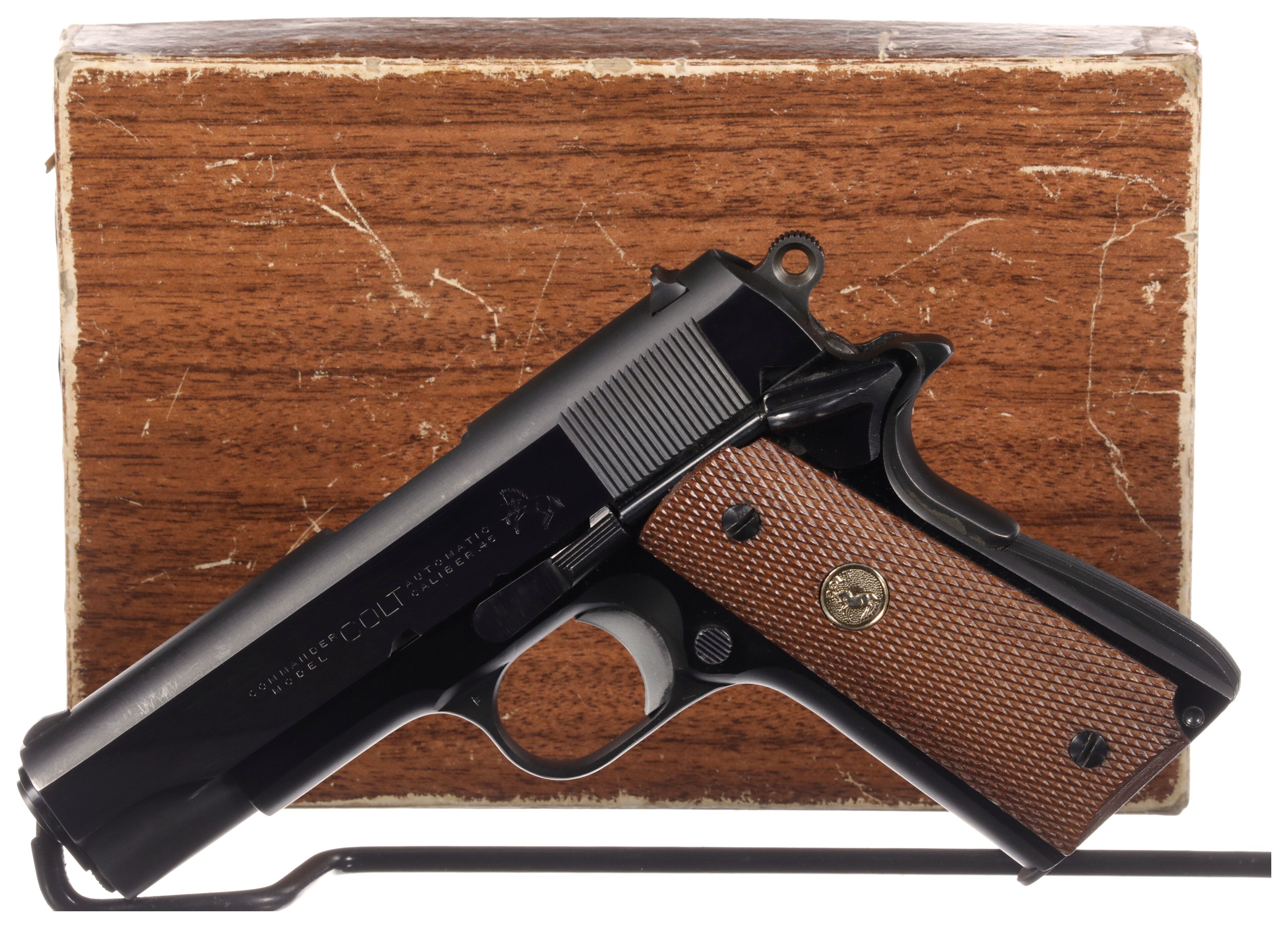 Colt Lightweight Commander Semi-Automatic Pistol with Box | Rock Island ...