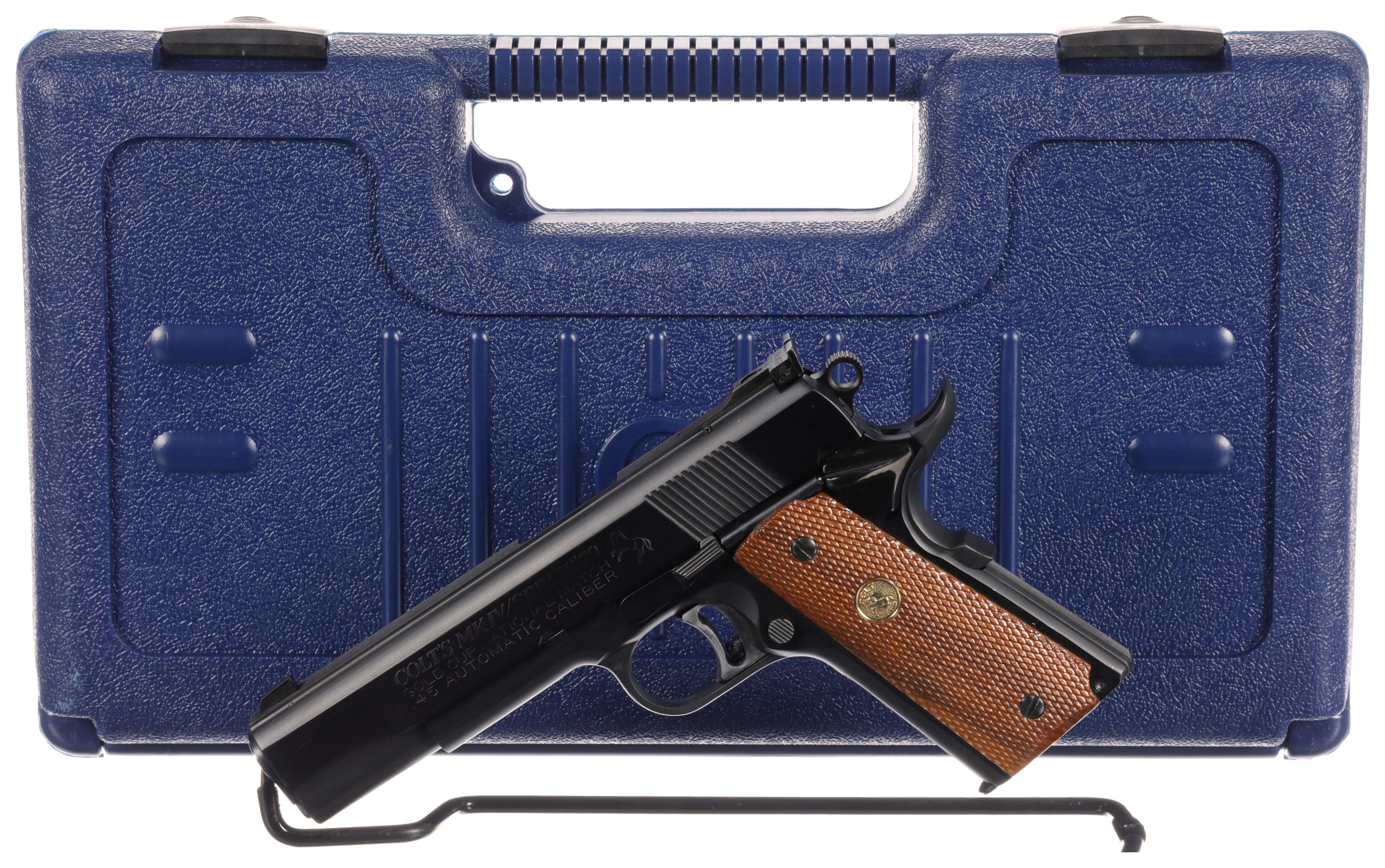 Colt MK IV Series 70 Gold Cup National Match Pistol with Case | Rock Island Auction
