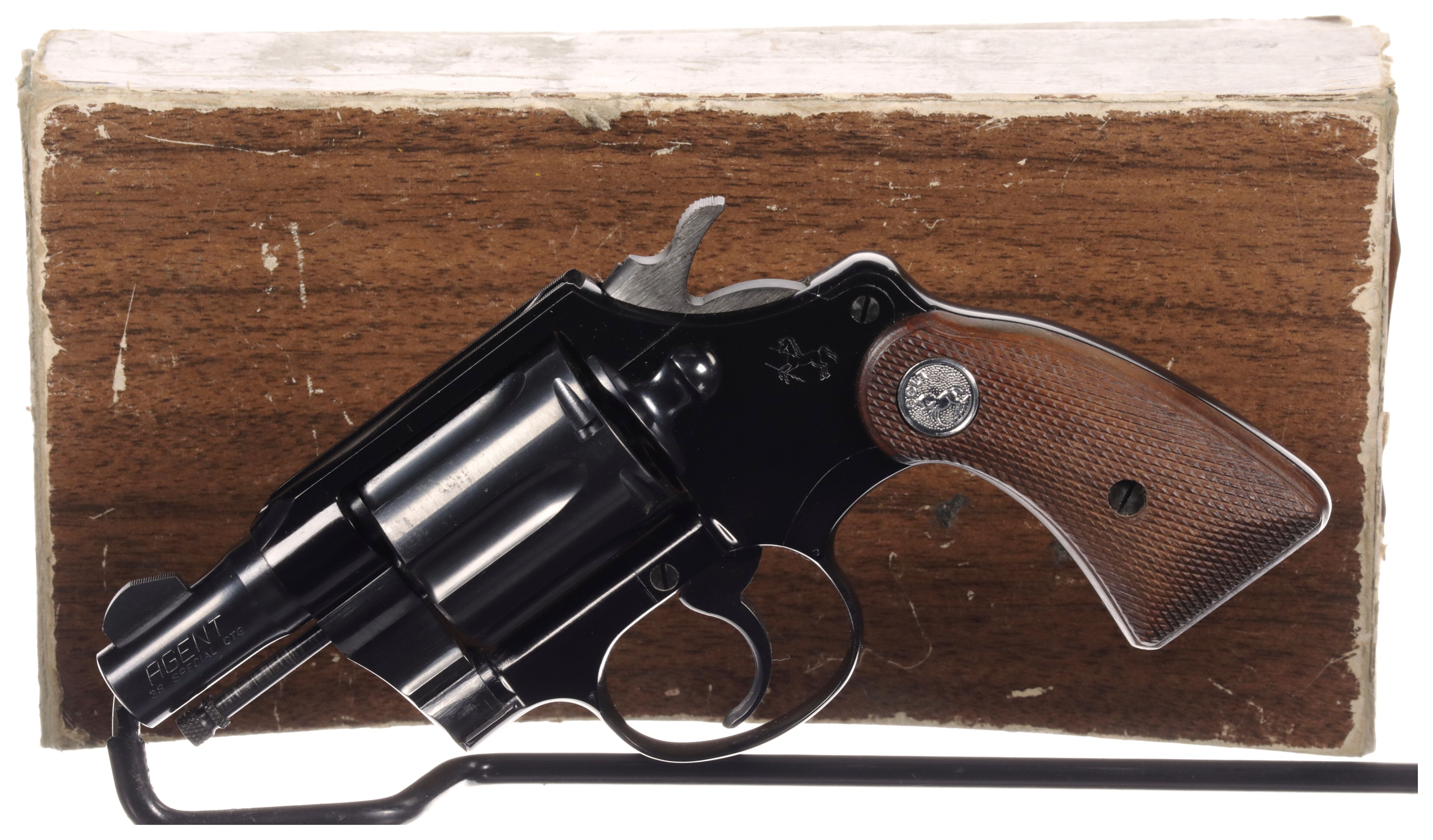 Colt Agent Double Action Revolver with Box | Rock Island Auction