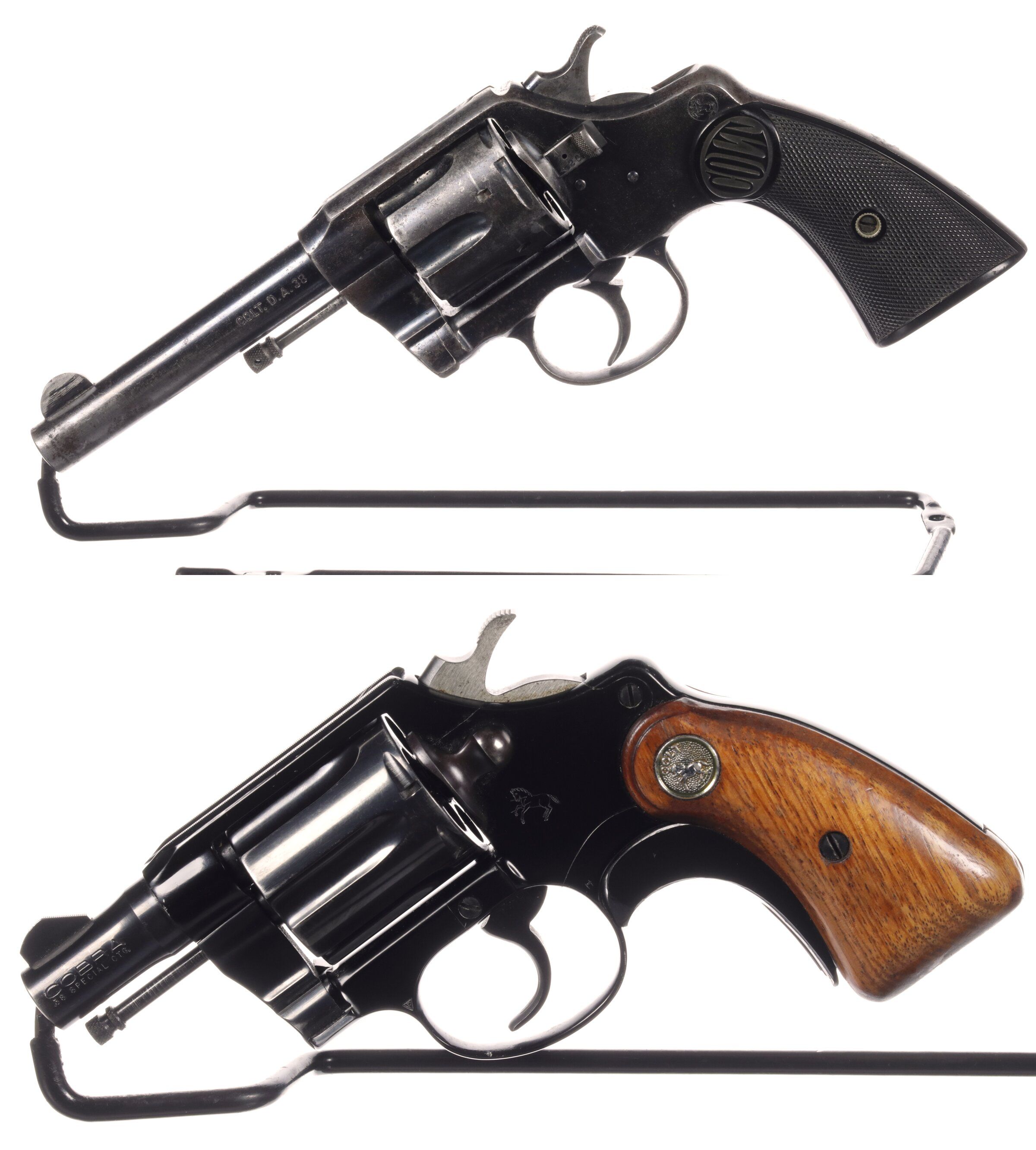 Two Colt Double Action Revolvers | Rock Island Auction