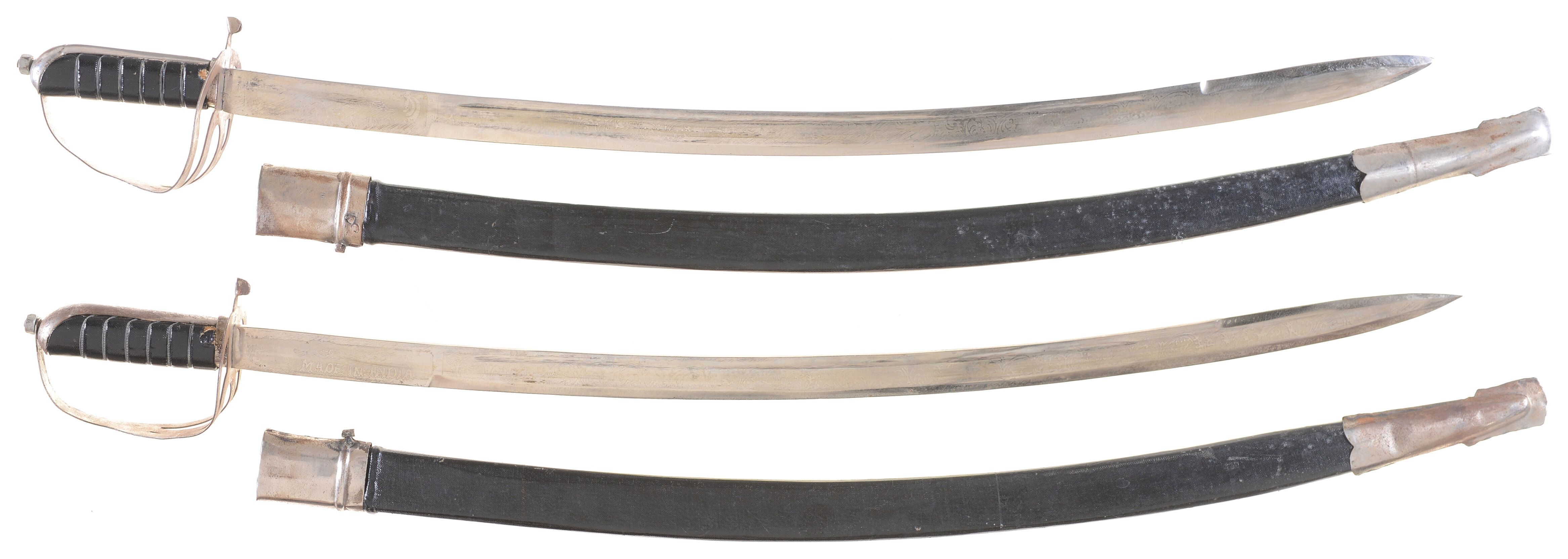 Two Swords with Scabbards | Rock Island Auction