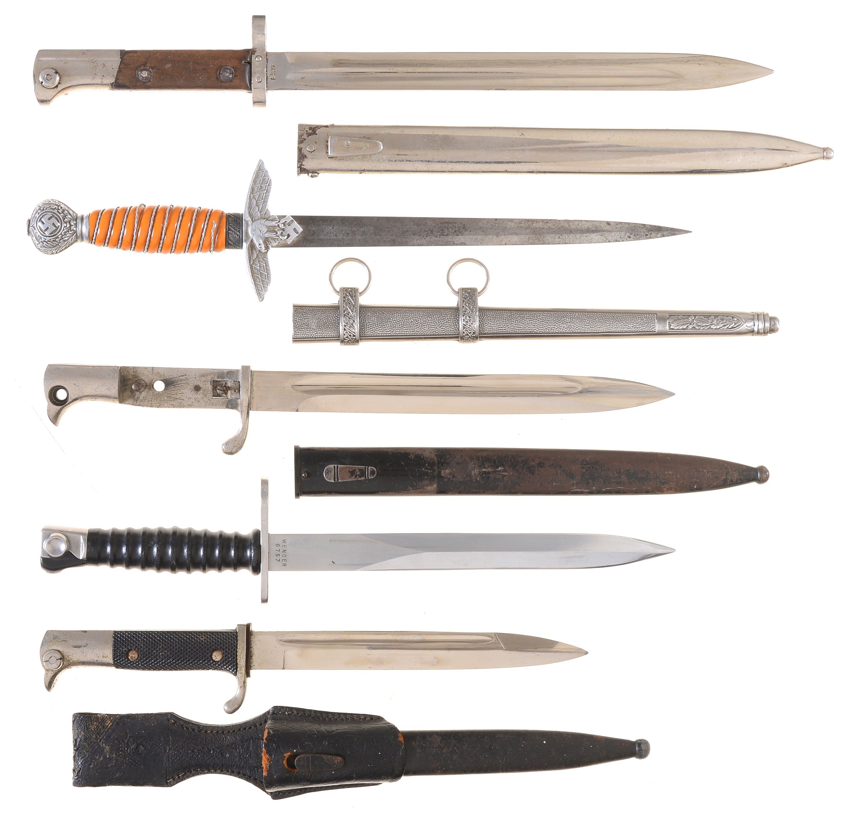 Five European Bayonets and Daggers | Rock Island Auction