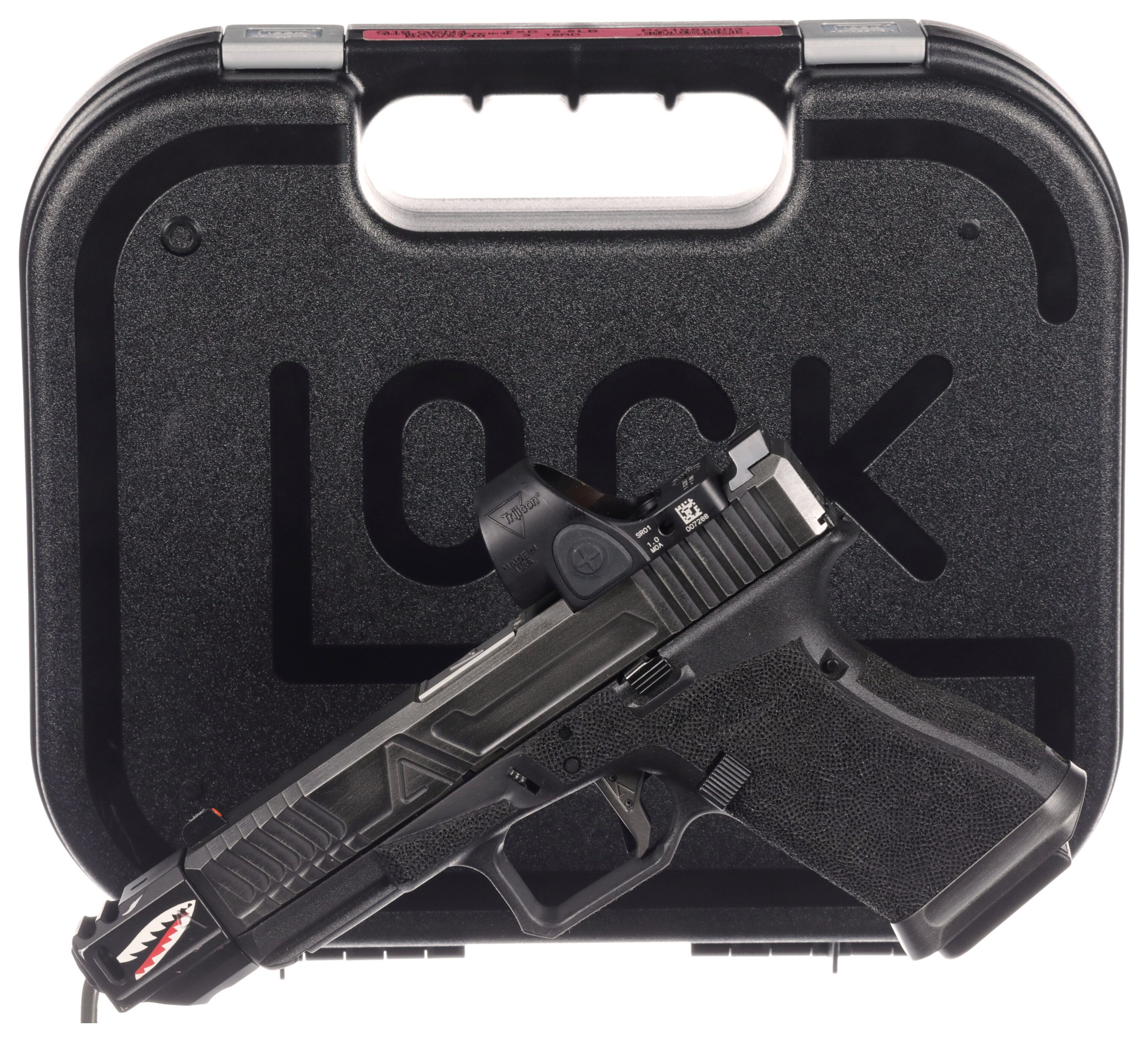 Glock Agency Arms Custom Model 19 Gen 4 Pistol with Case | Rock Island ...