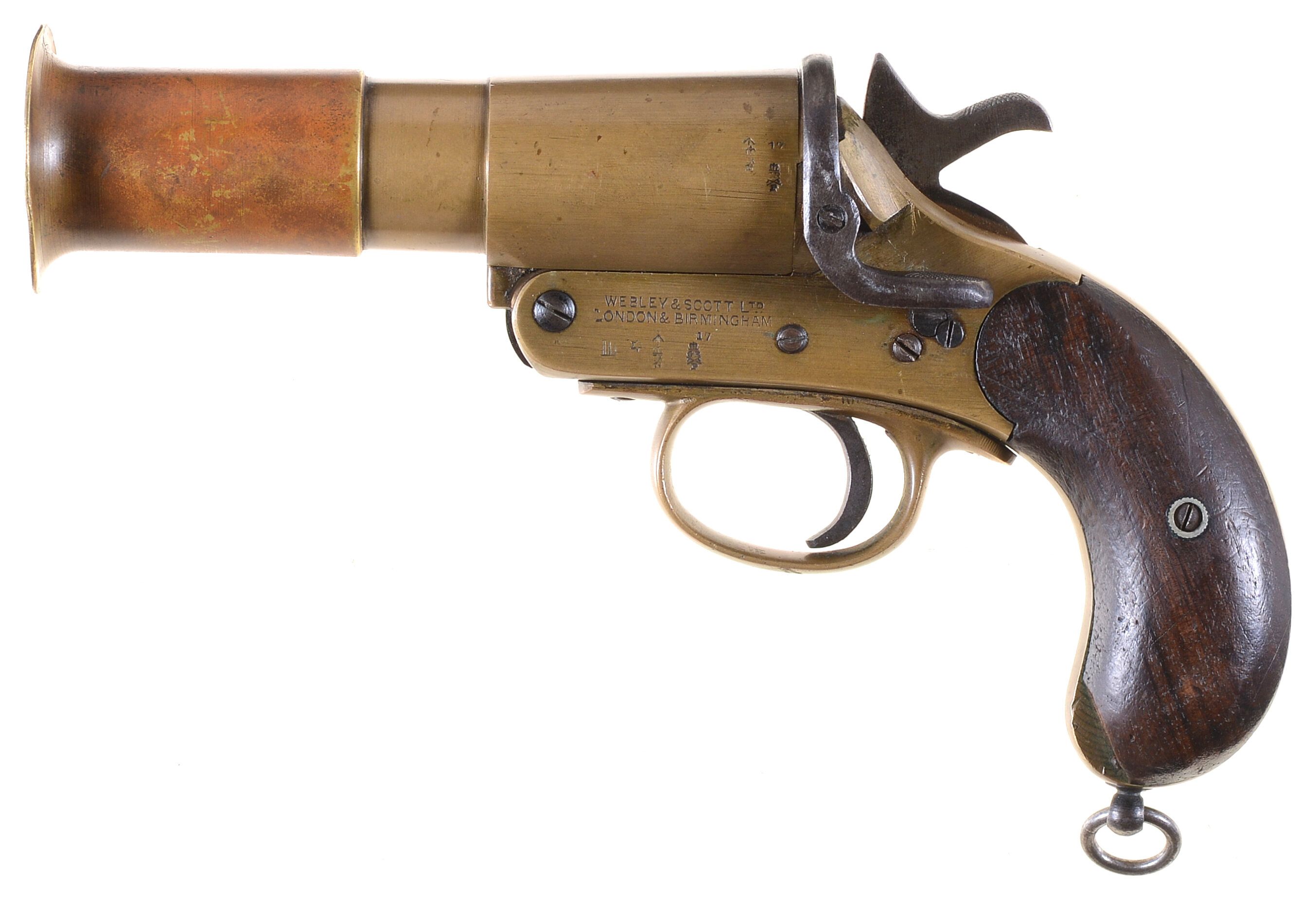 British Webley & Scott No.1 Mk III Flare Pistol | Rock Island Auction