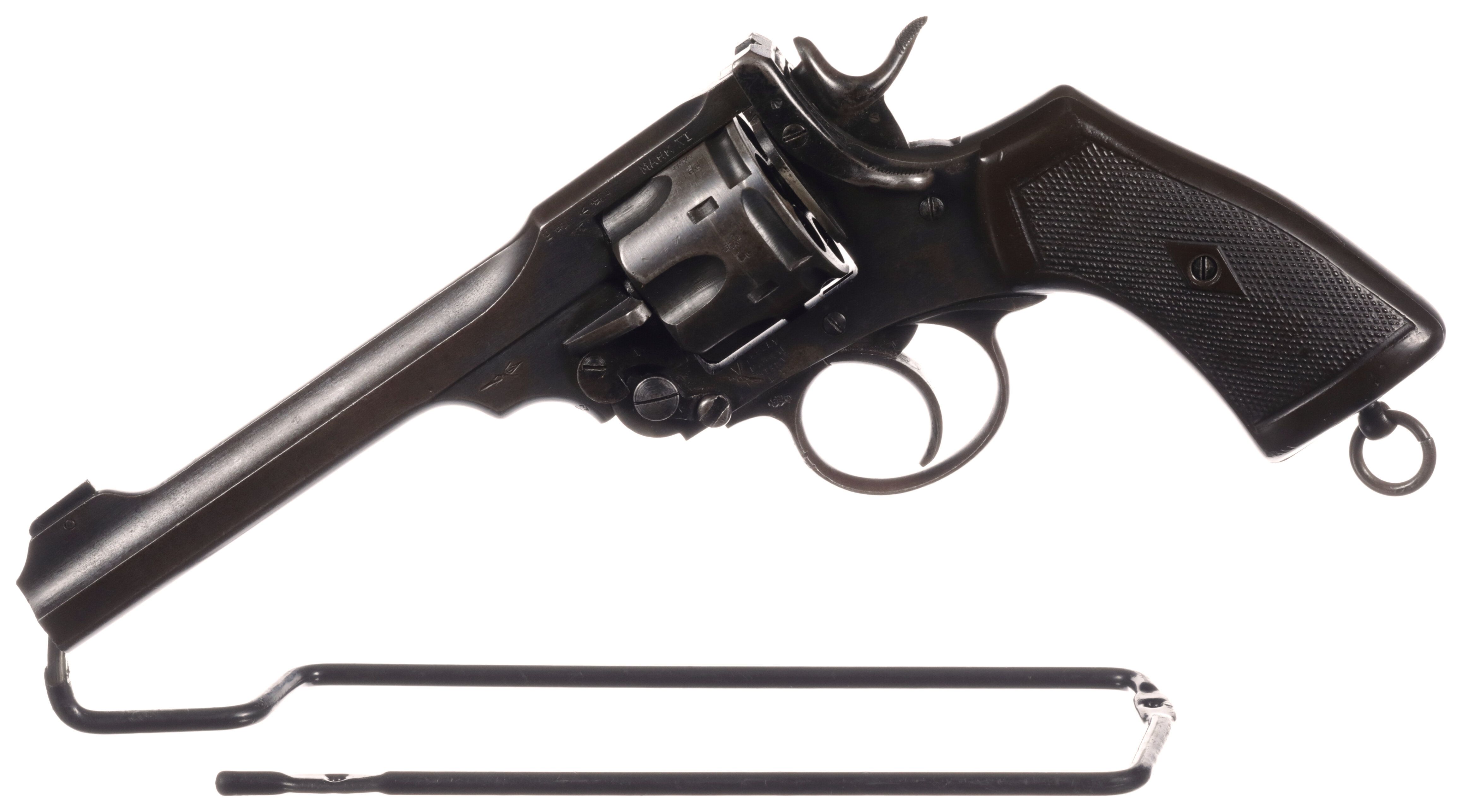 British Webley & Scott Mark VI Double Action Revolver | Rock Island Auction