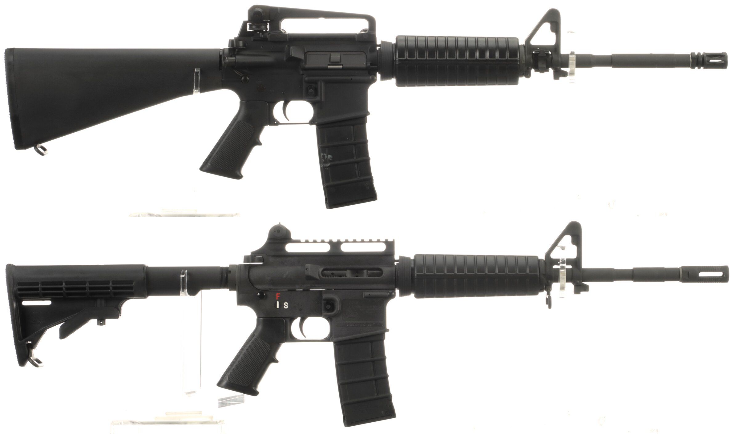 Two AR-15 Pattern Semi-Automatic Rifles | Rock Island Auction