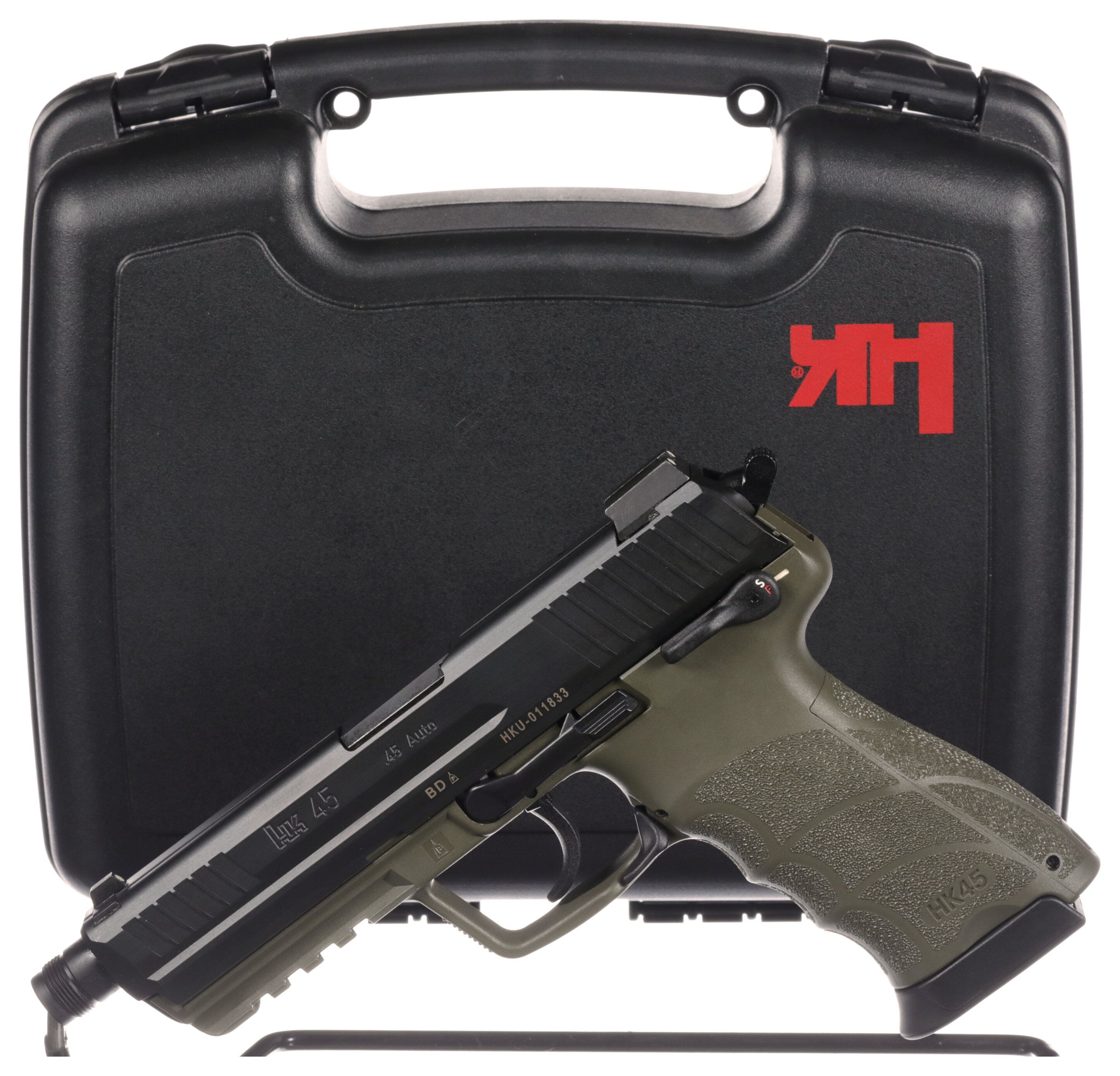 Heckler & Koch Model HK45 Tactical Pistol with Case | Rock Island Auction