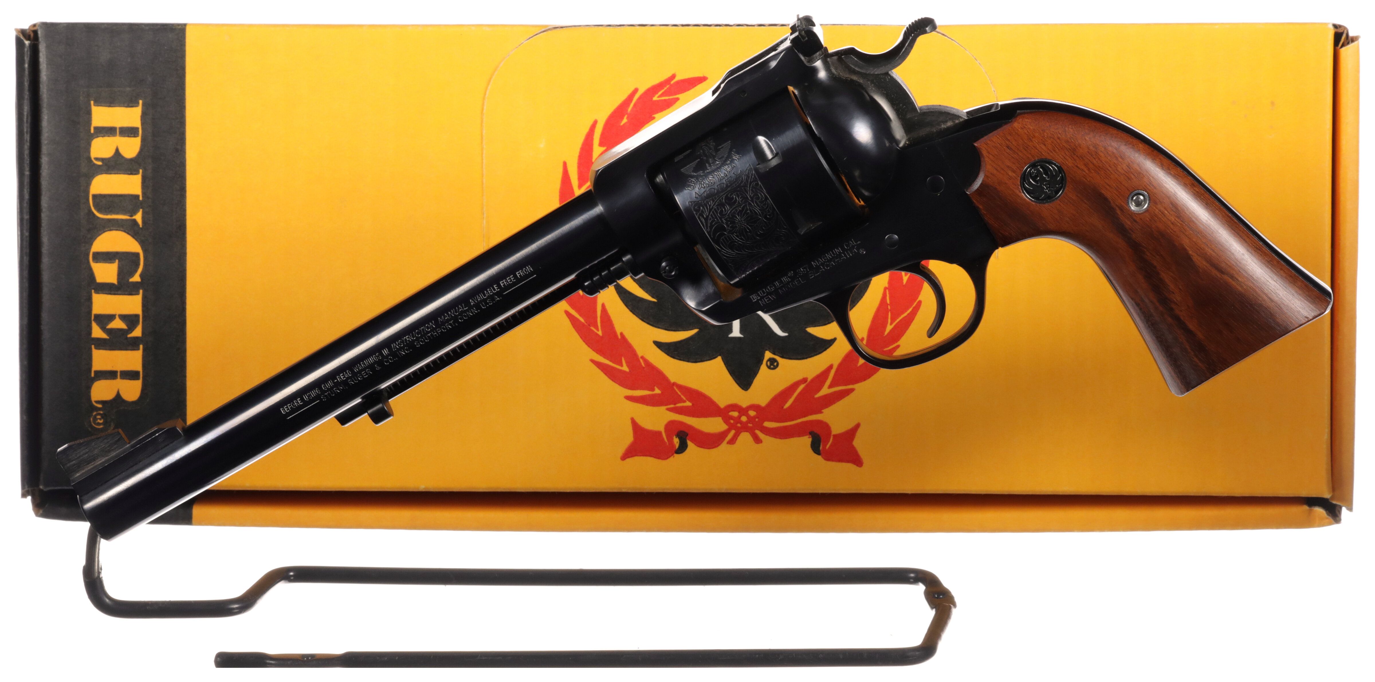 Ruger New Model Blackhawk Bisley Single Action Revolver with Box | Rock ...