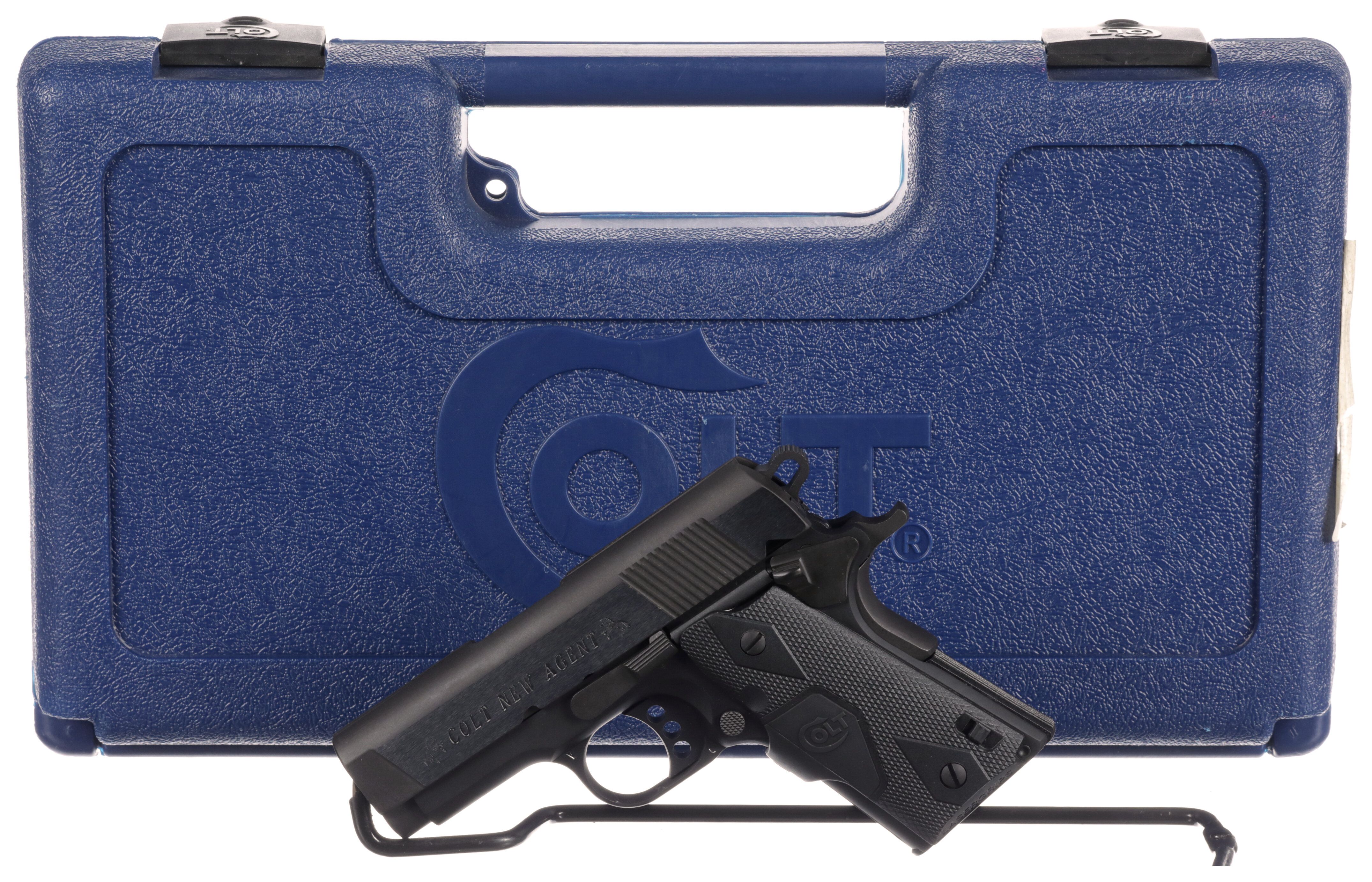 Colt New Agent Lightweight Semi-Automatic Pistol with Case | Rock ...