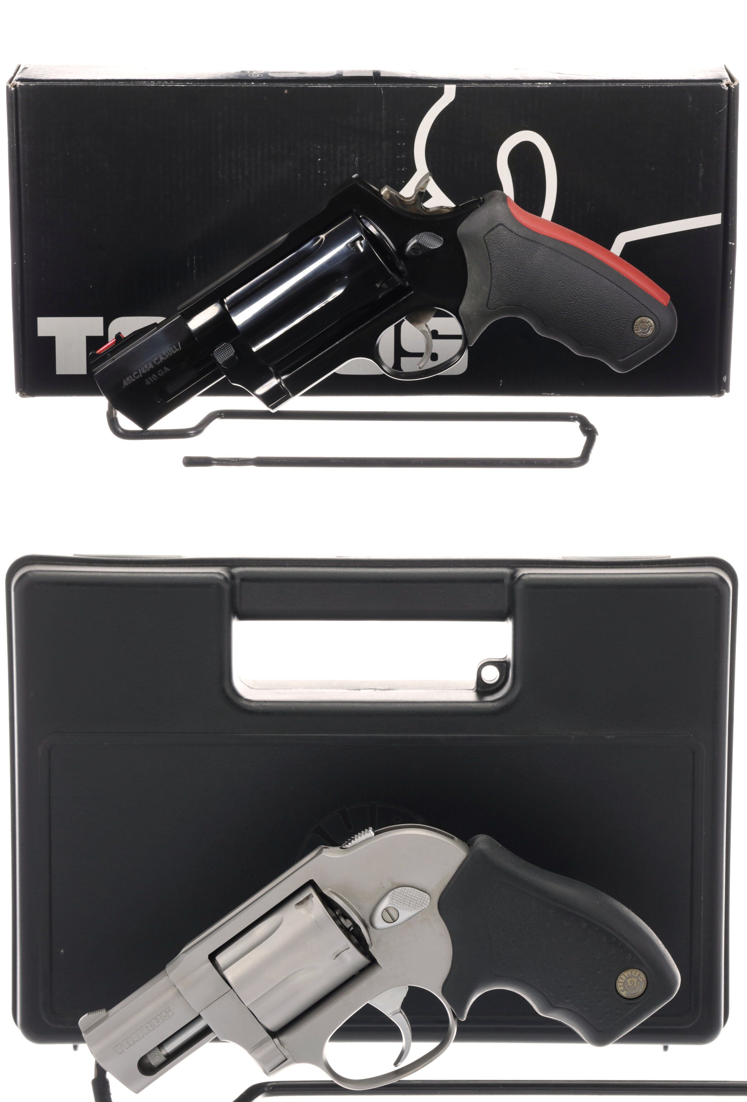 Two Taurus Double Action Revolvers with Boxes | Rock Island Auction