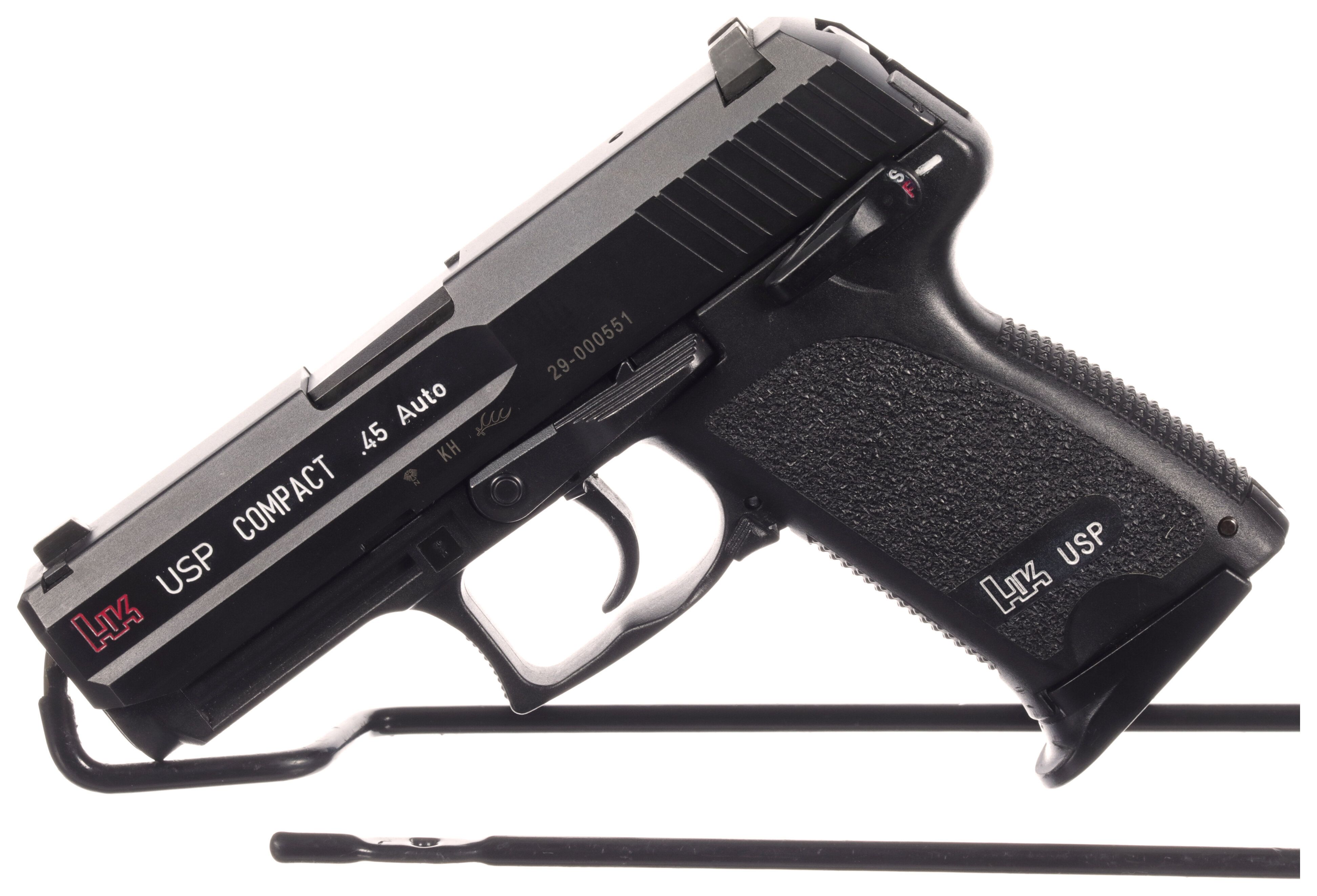 Heckler And Koch Usp Compact Semi Automatic Pistol Rock Island Auction