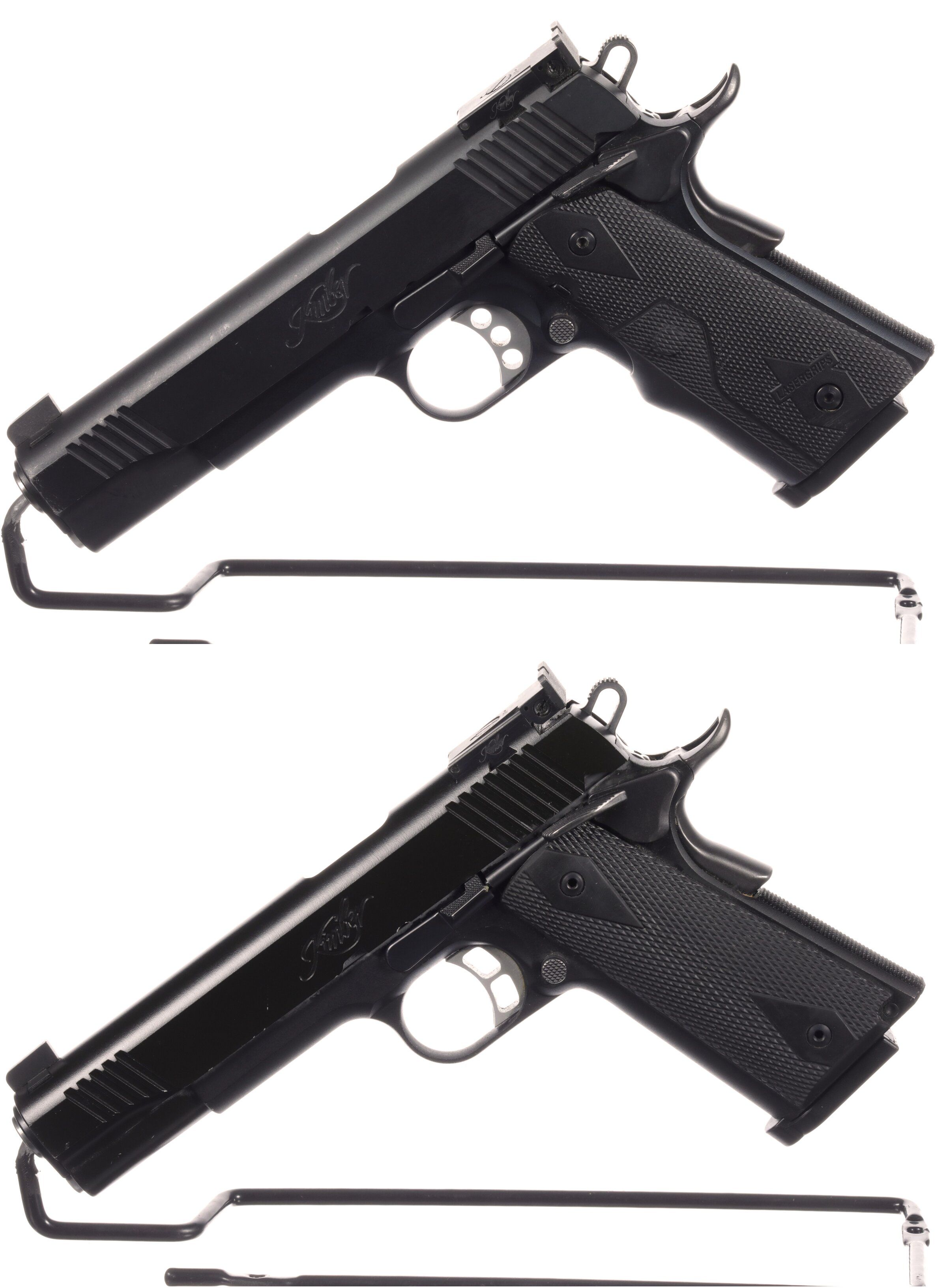 Two Kimber Rimfire Target Semi-Automatic Pistols with Cases | Rock ...