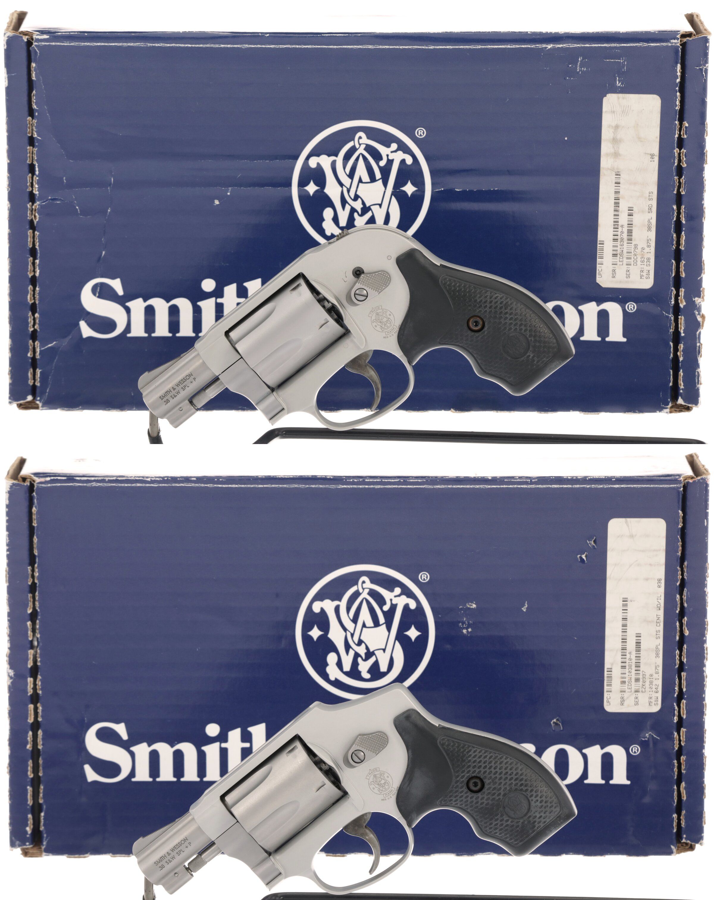 Two Smith & Wesson Double Action Revolvers with Boxes | Rock Island Auction