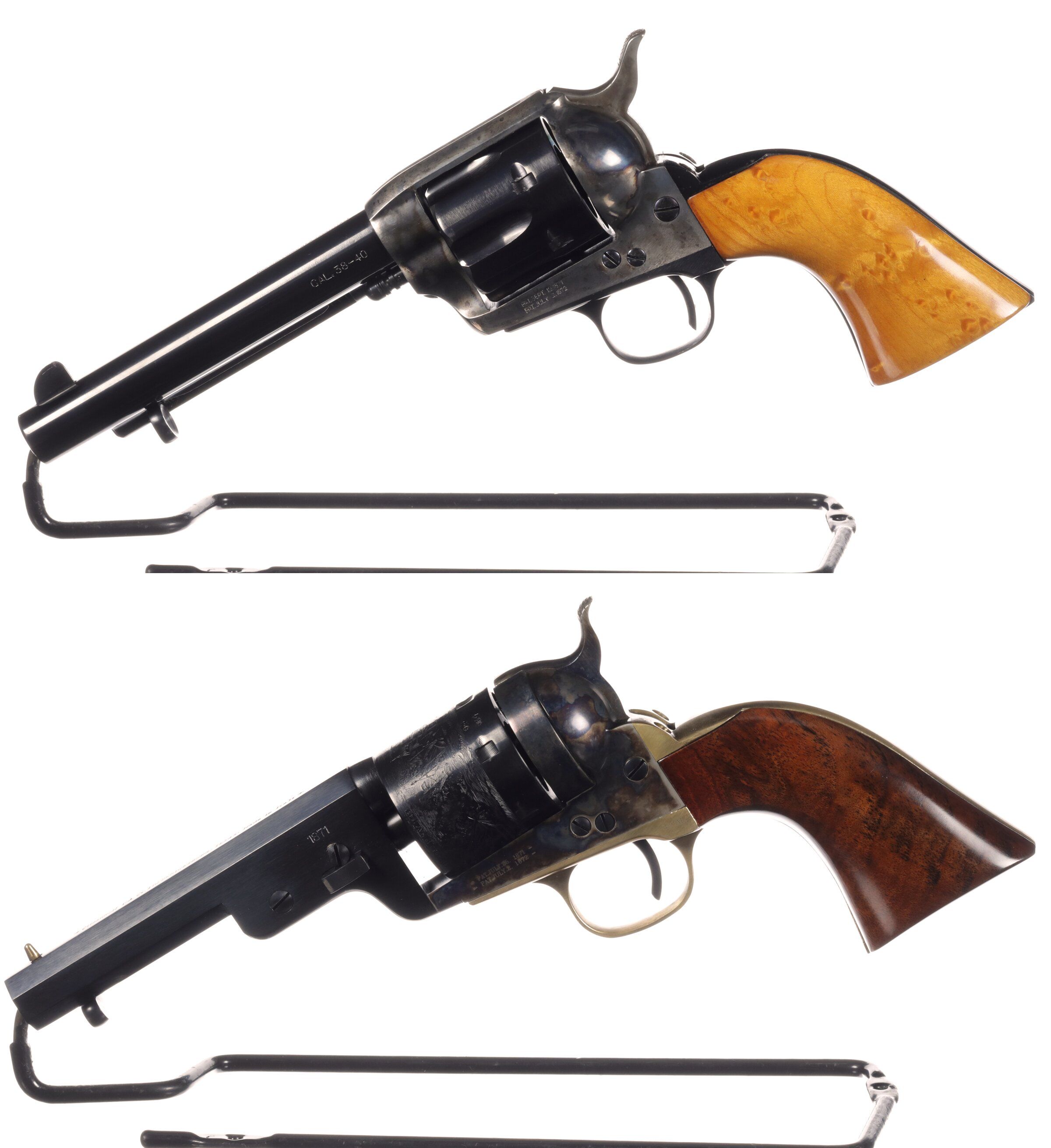 Two Uberti/Cimarron Single Action Revolvers | Rock Island Auction
