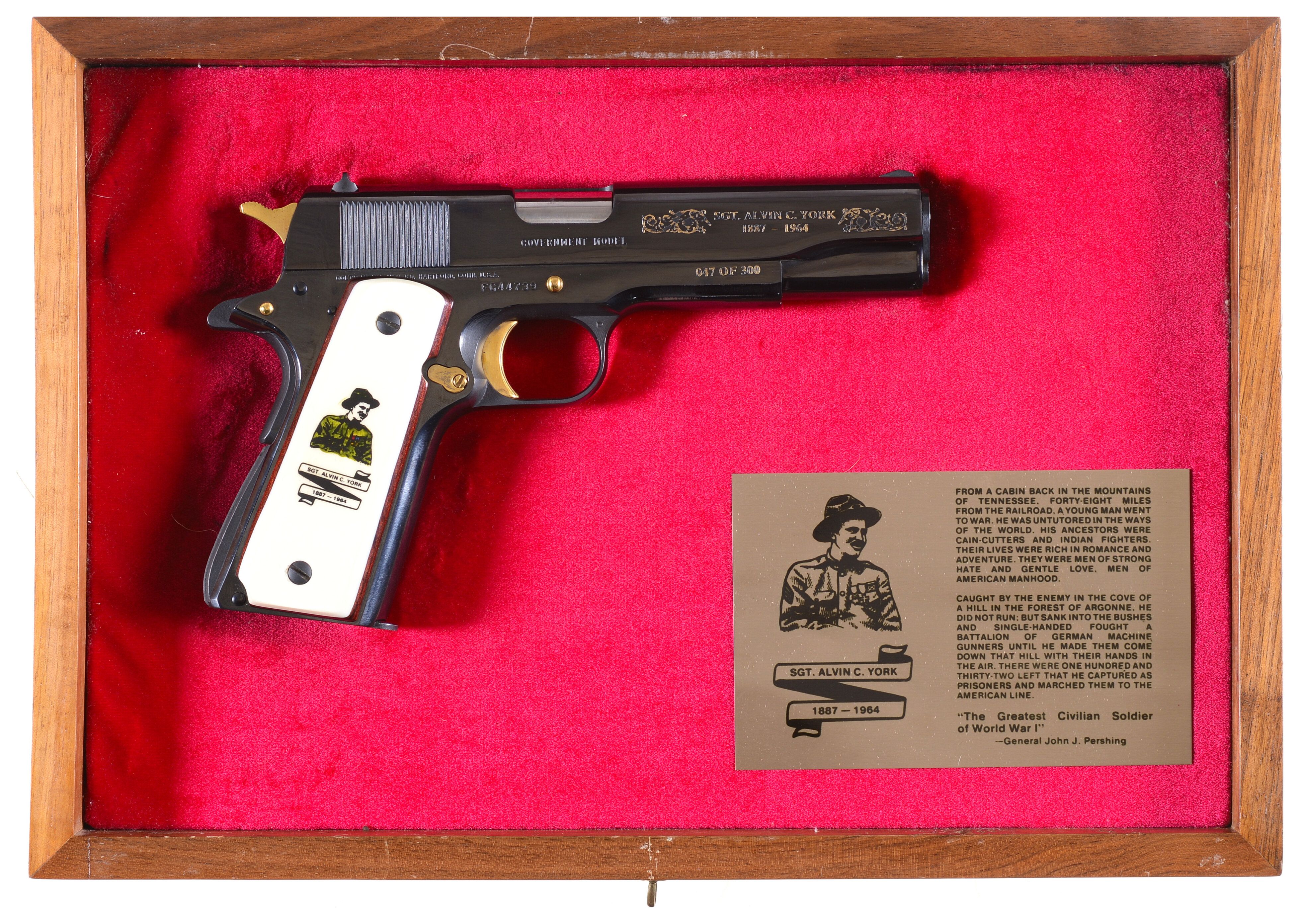 Colt Alvin C. York Commemorative Government Model Pistol | Rock Island ...