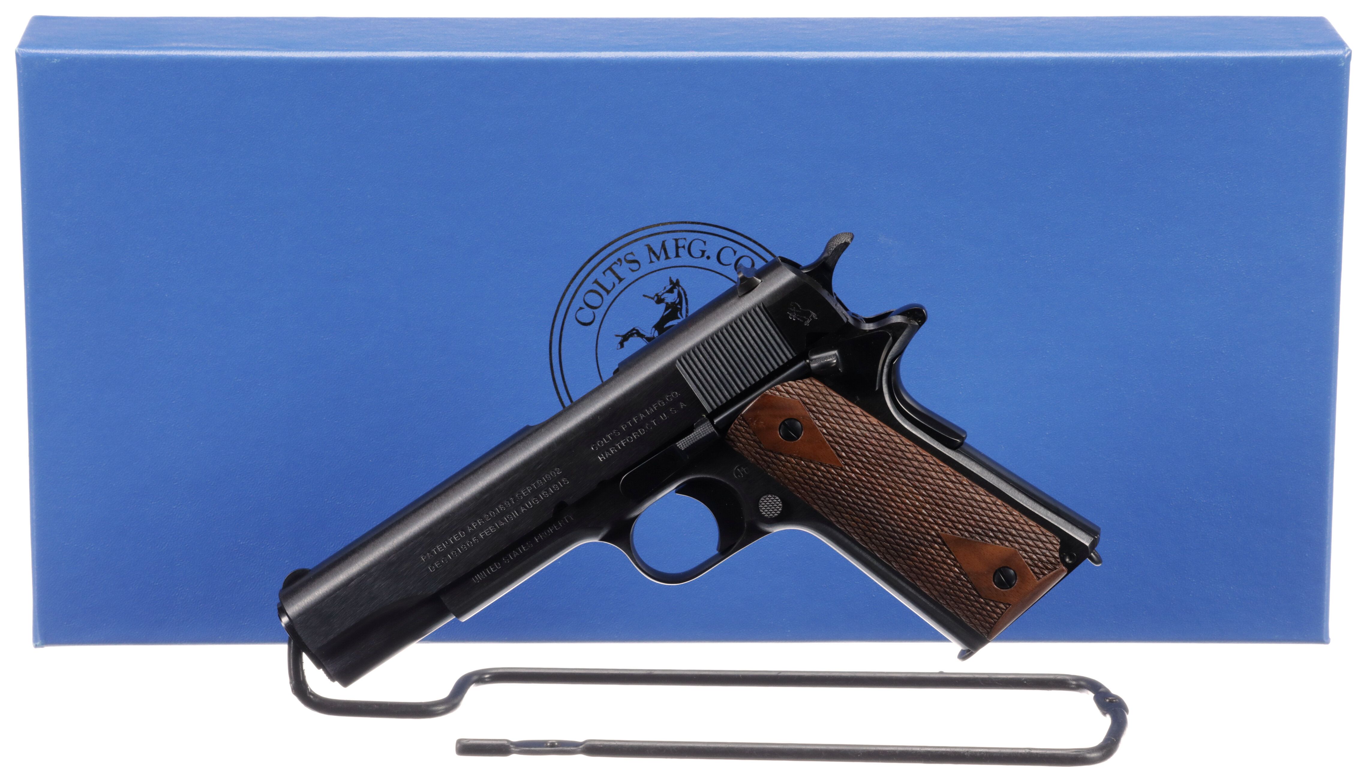 Colt World War I Reproduction Model 1911 Semi-Automatic Pistol | Rock ...