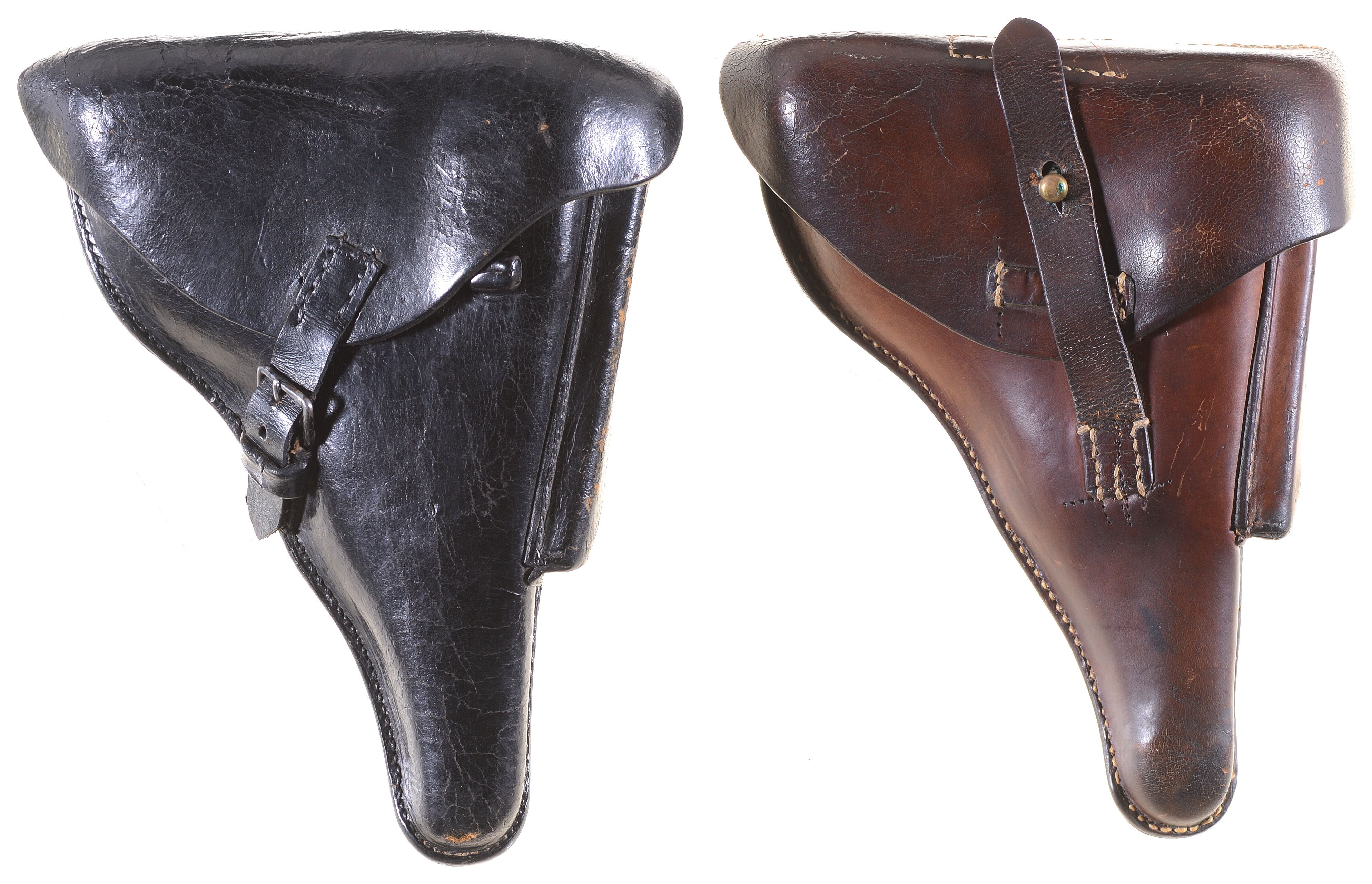 Two German Luger Holsters | Rock Island Auction