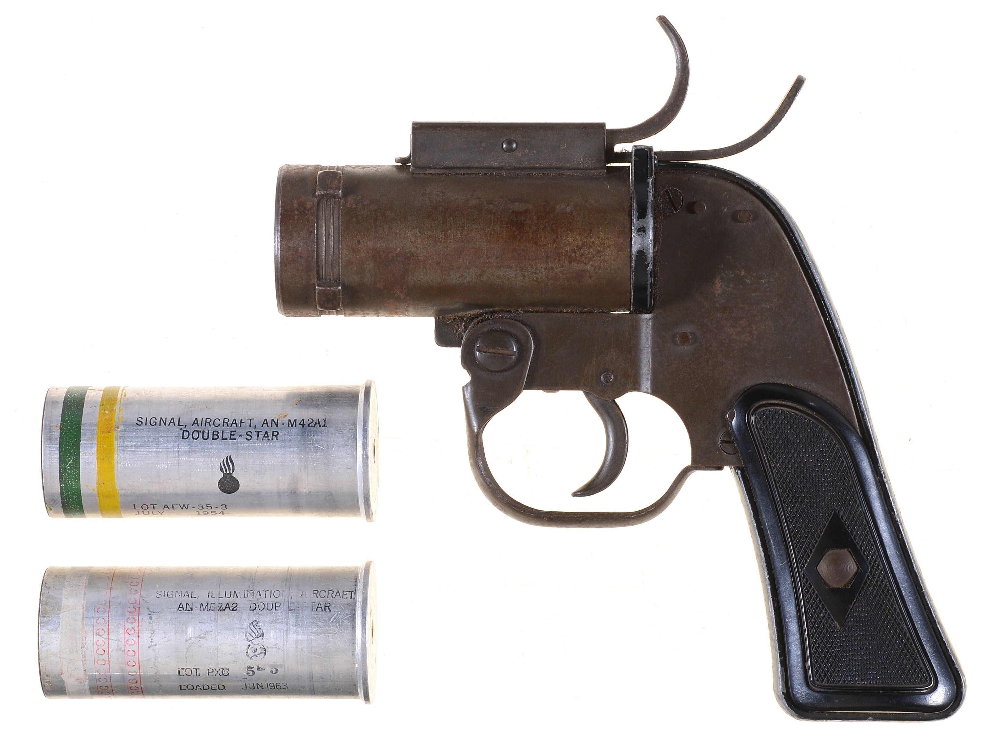 U.S. Mclnerney Spring & Wire Co. Pyrotechnic M8 Flare Gun | Rock Island ...