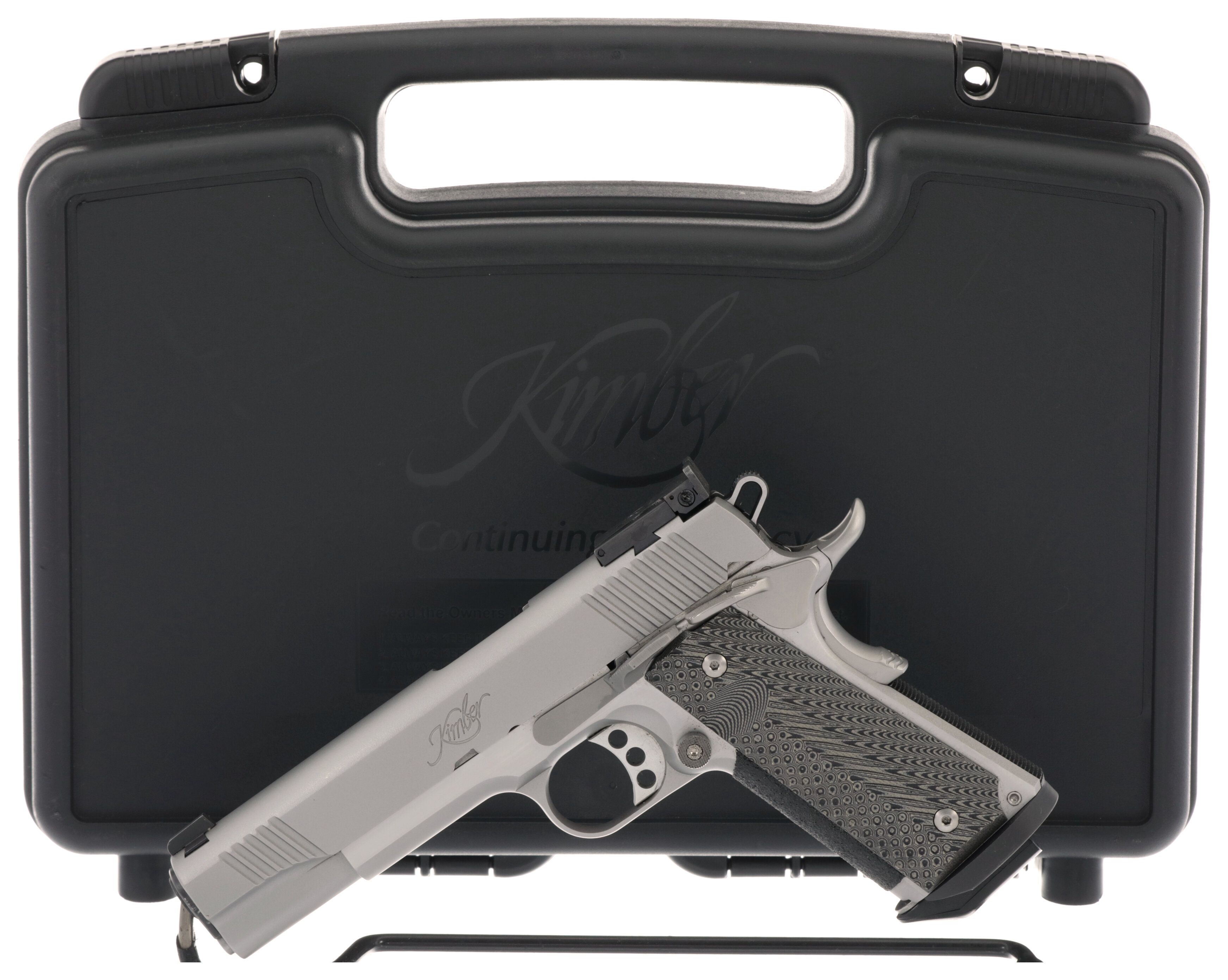 Kimber Stainless Target II Semi-Automatic Pistol with Case | Rock ...