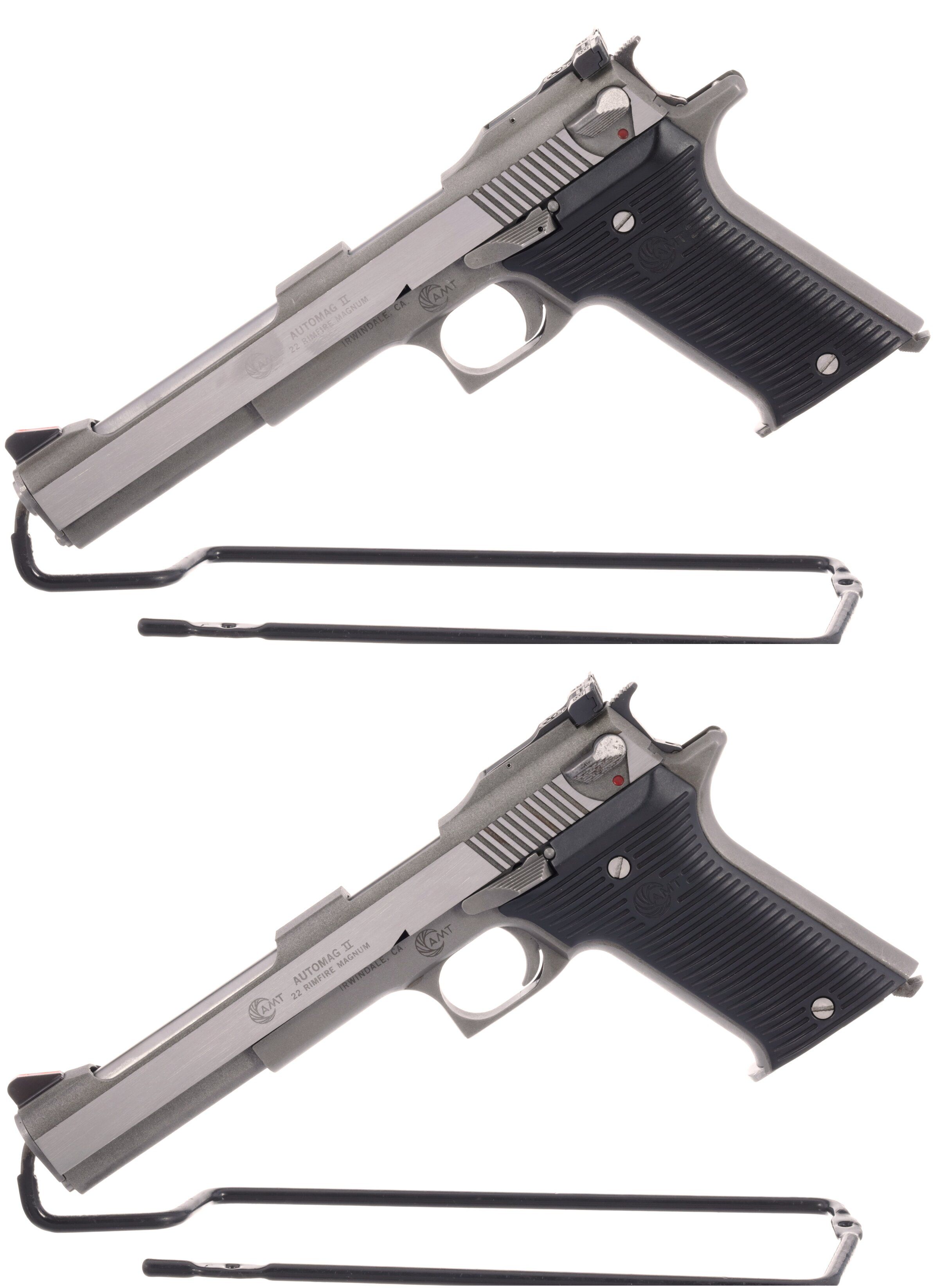 Two AMT Automag II Semi-Automatic Pistols | Rock Island Auction