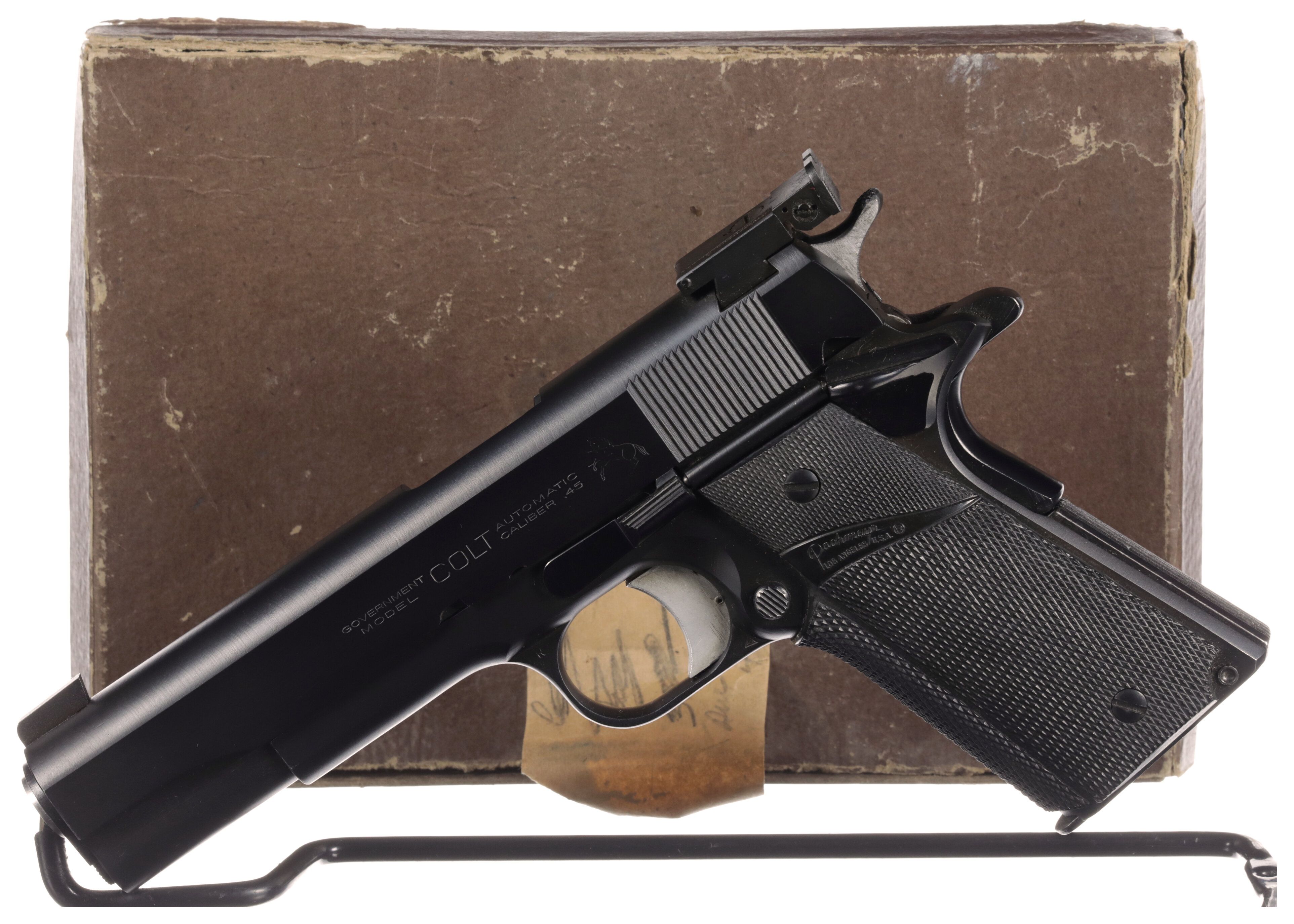 Colt Government Model Semi-Automatic Pistol with Box | Rock Island Auction