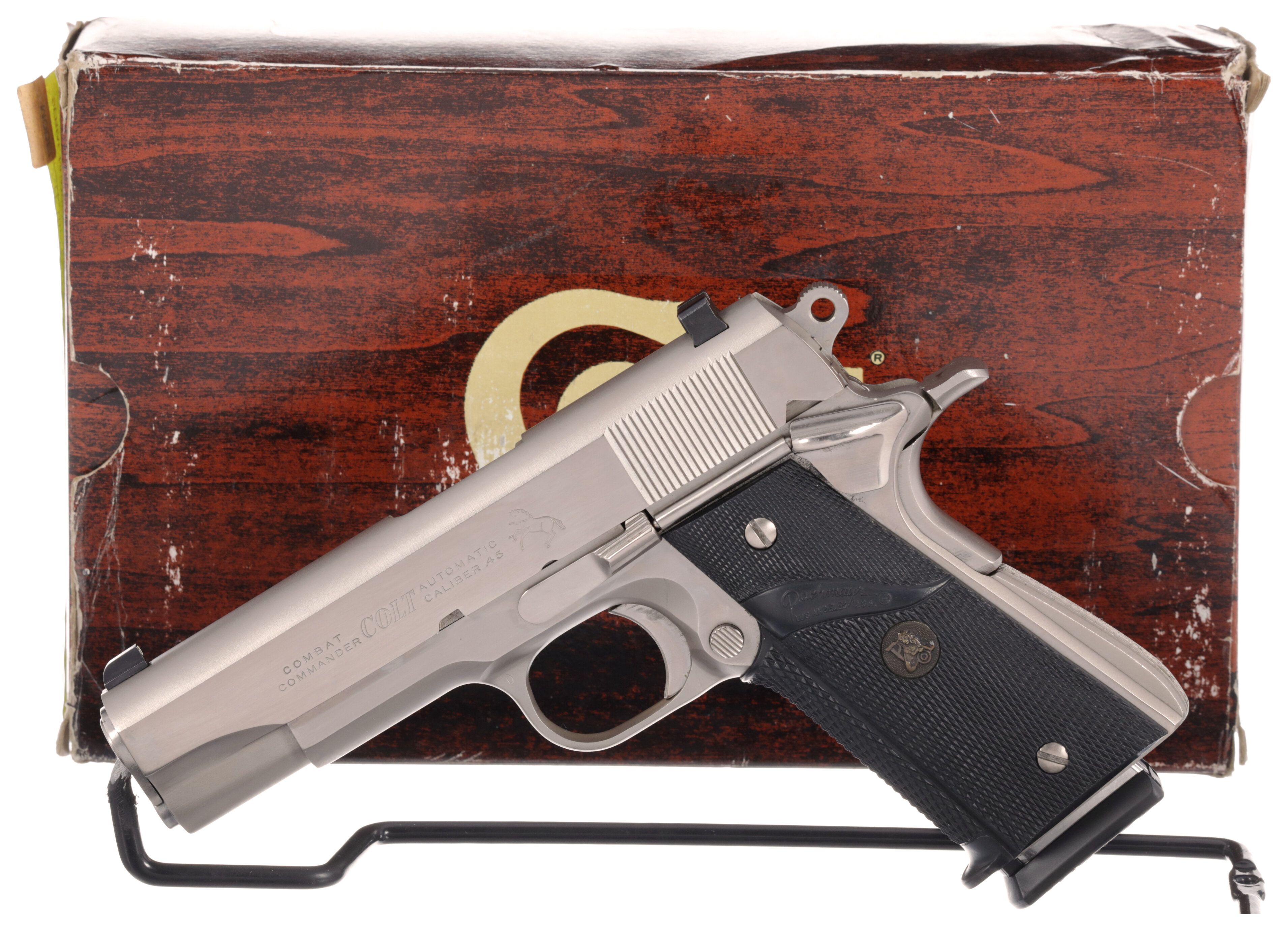 Colt Custom Shop Combat Commander Semi-Automatic Pistol with Box | Rock ...