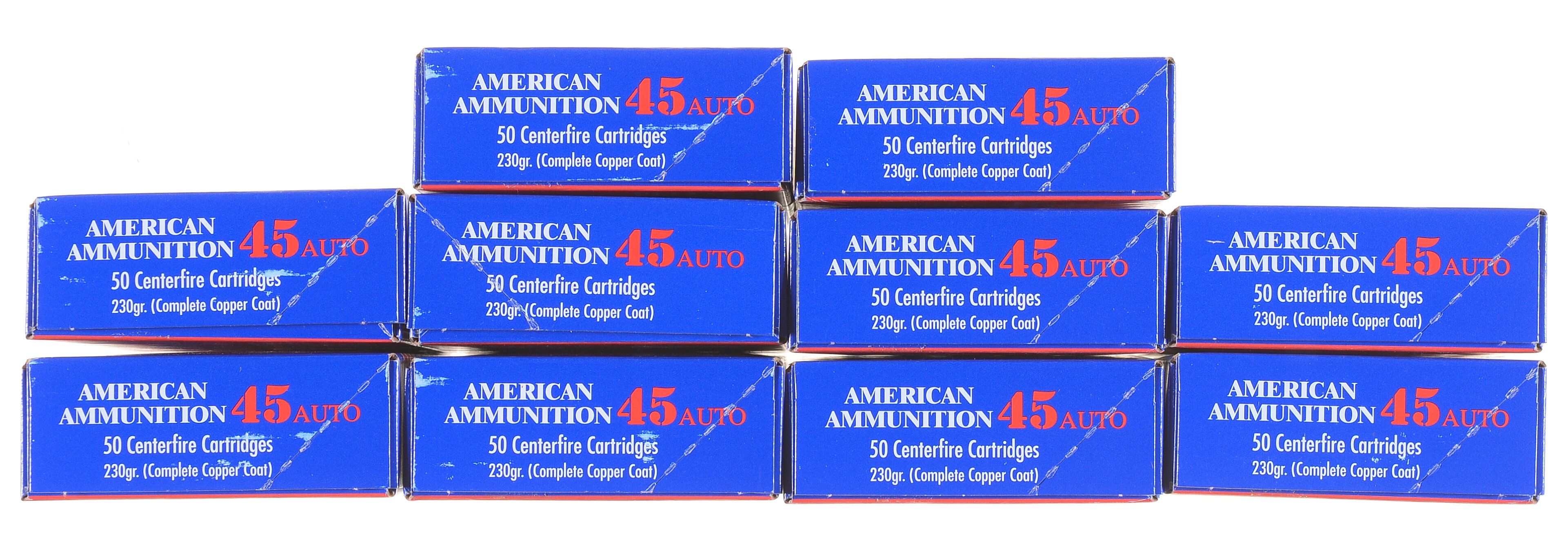 One Case of A-Merc .45 Auto Ammunition | Rock Island Auction