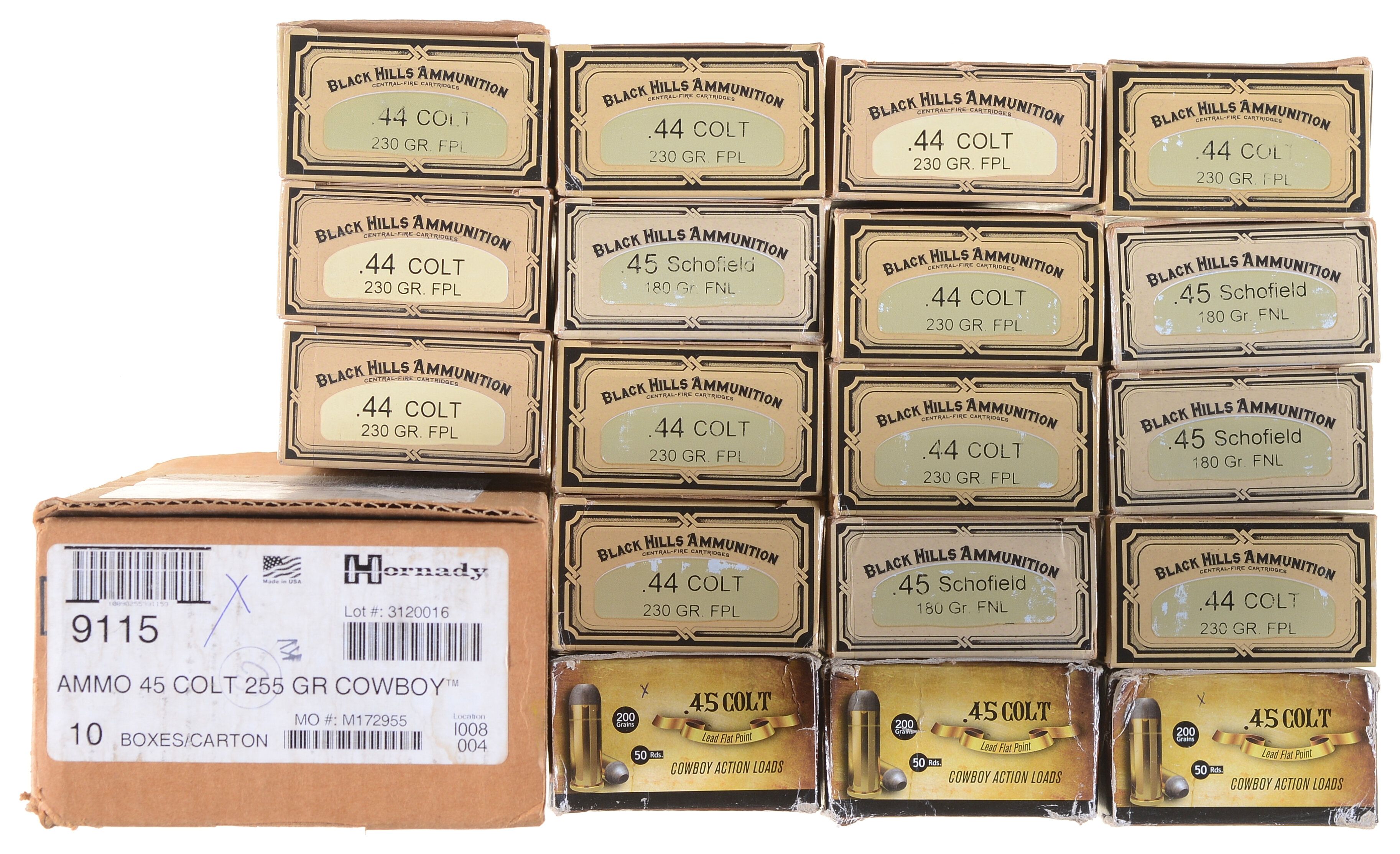 Group of .44 and .45 Caliber Ammunition | Rock Island Auction