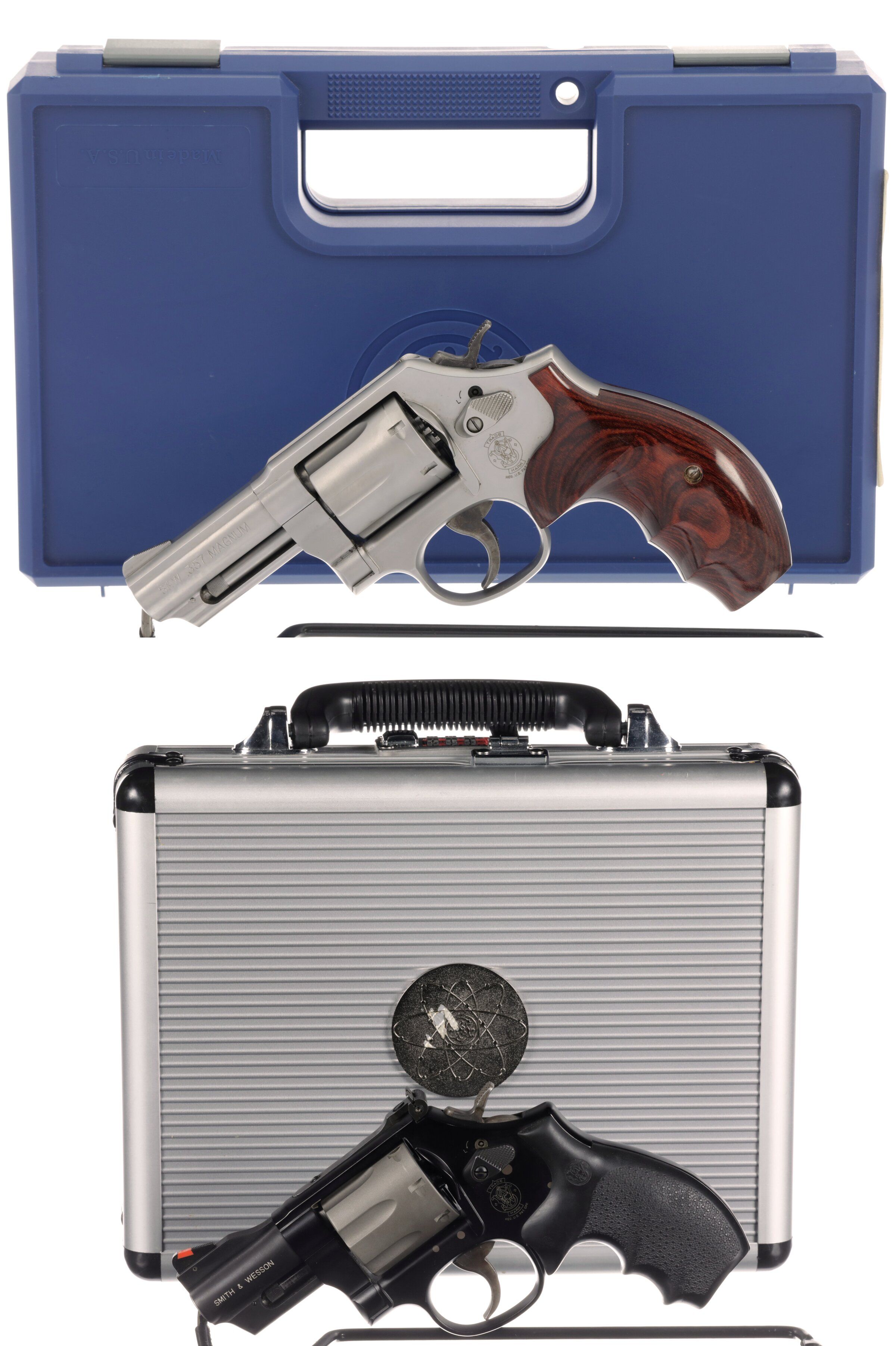 Two Smith & Wesson Double Action Revolvers with Boxes | Rock Island Auction