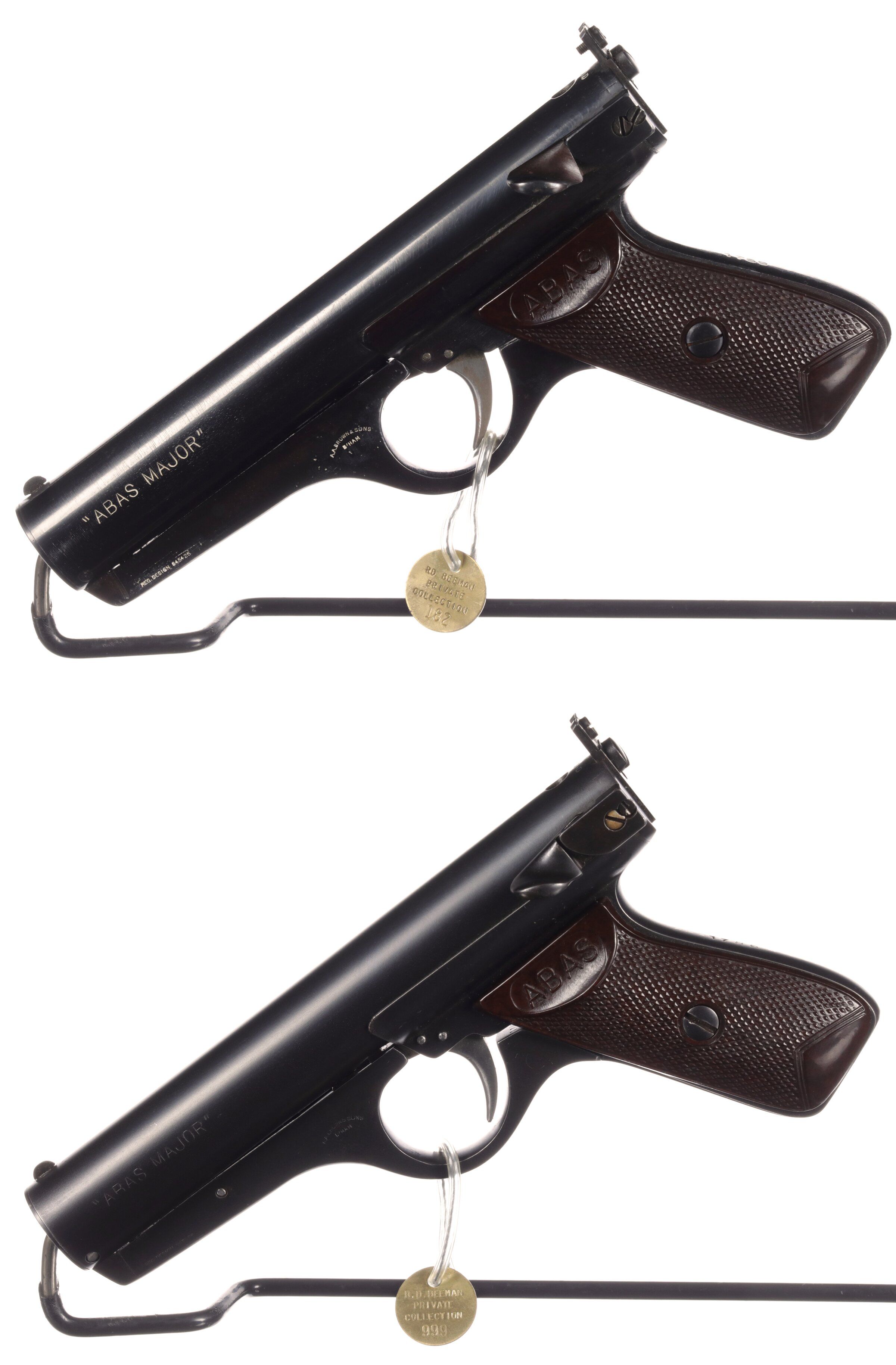 Two Abas Major Air Pistols | Rock Island Auction