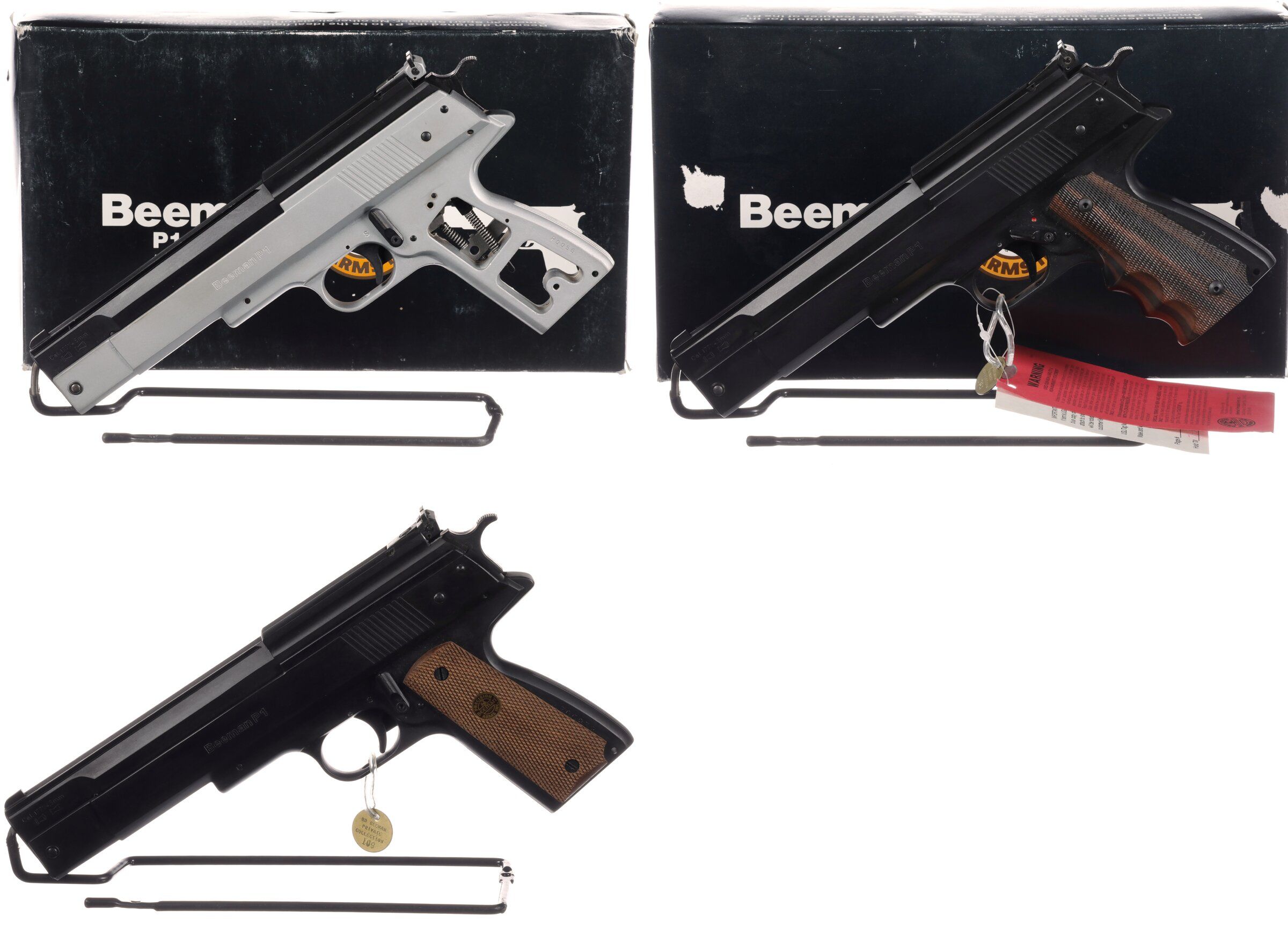 Three Beeman P1 Magnum Air Pistols | Rock Island Auction