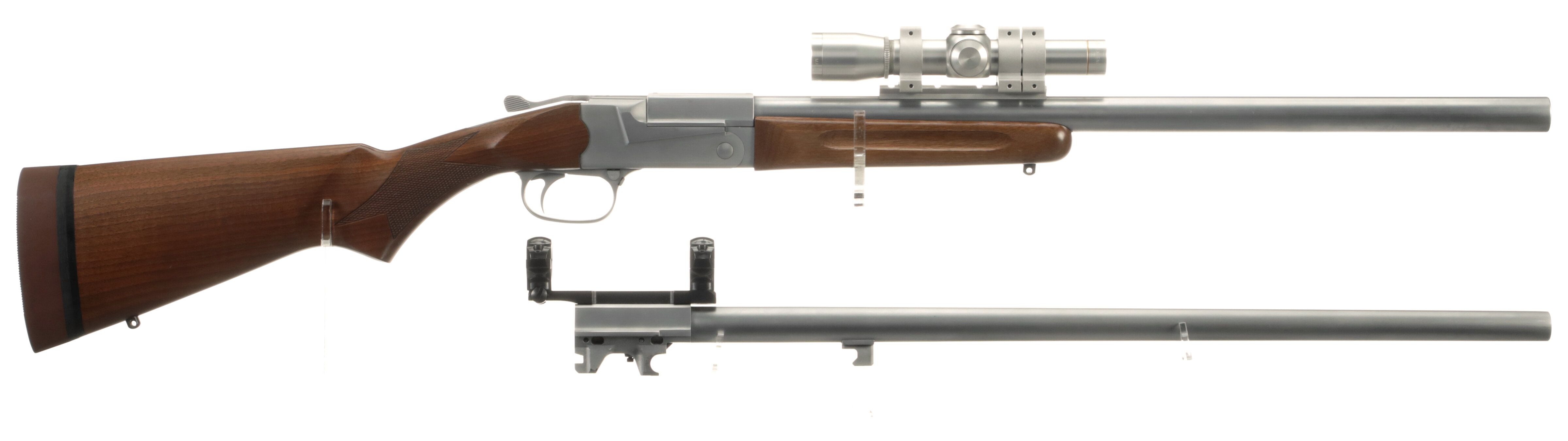 Thompson Center Arms TCR-87 Single Shot Rifle with Leupold Scope | Rock ...