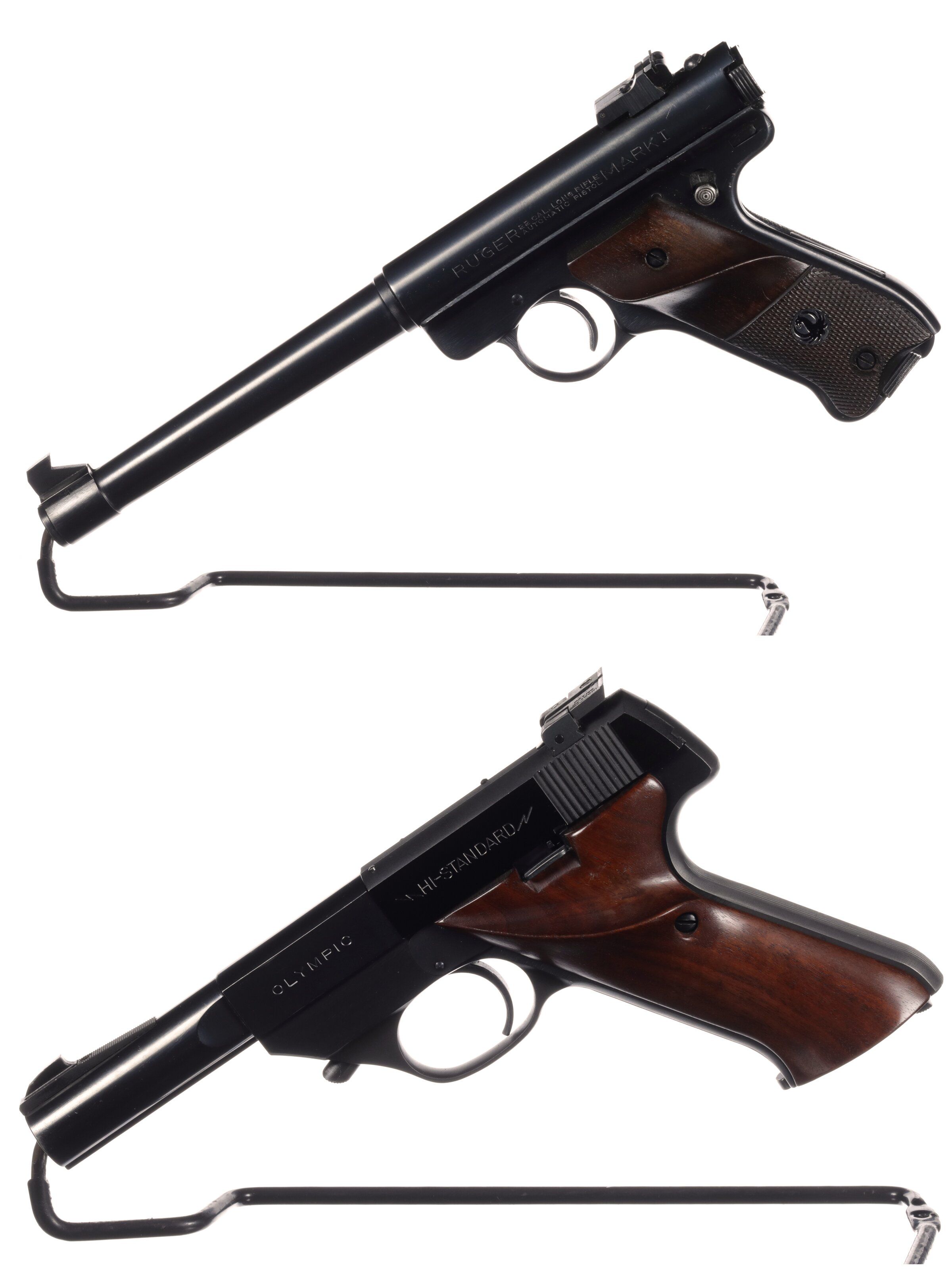 Two Semi-Automatic Target Pistols | Rock Island Auction