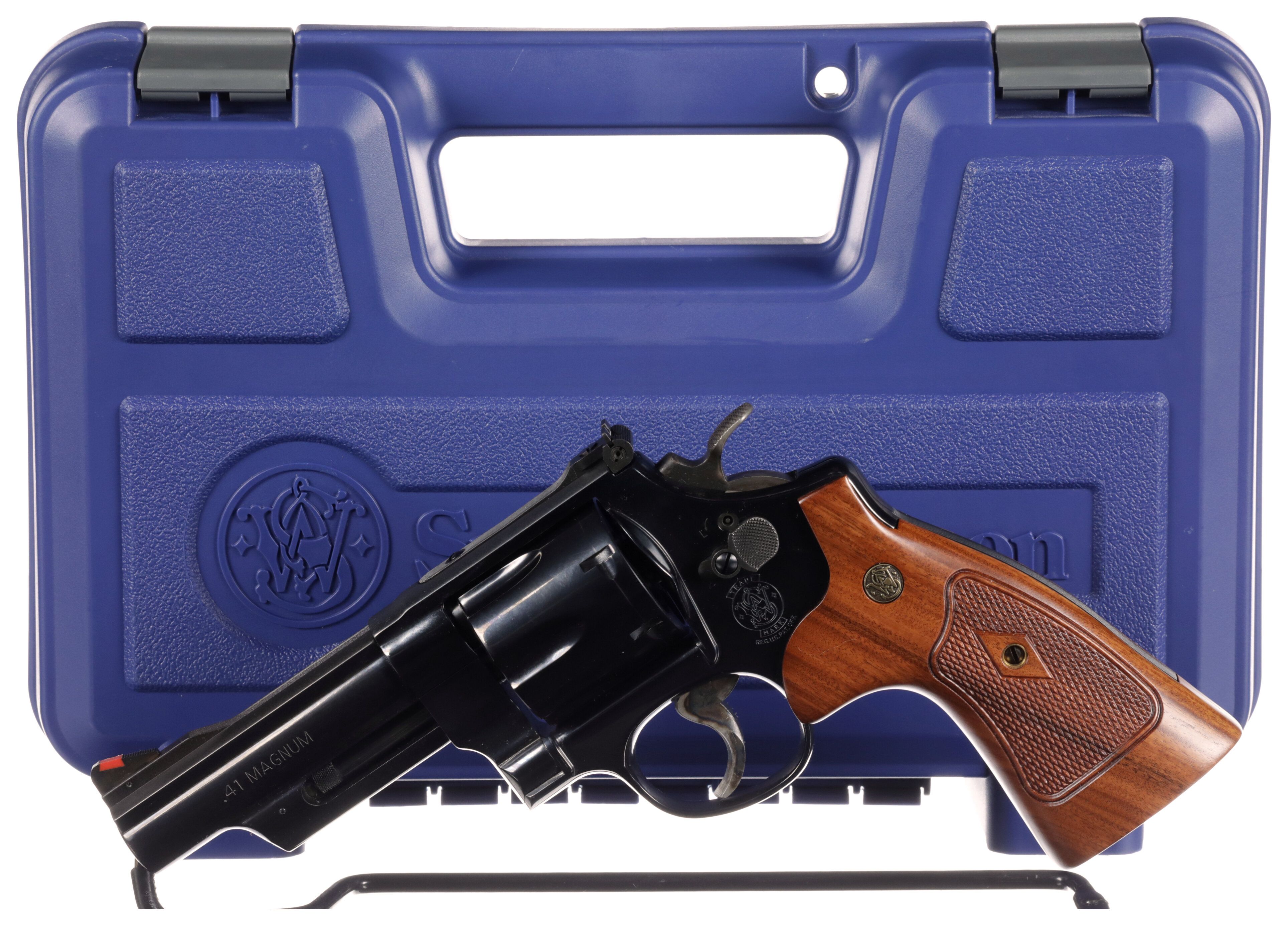Smith & Wesson Model 57-6 Double Action Revolver with Case | Rock ...