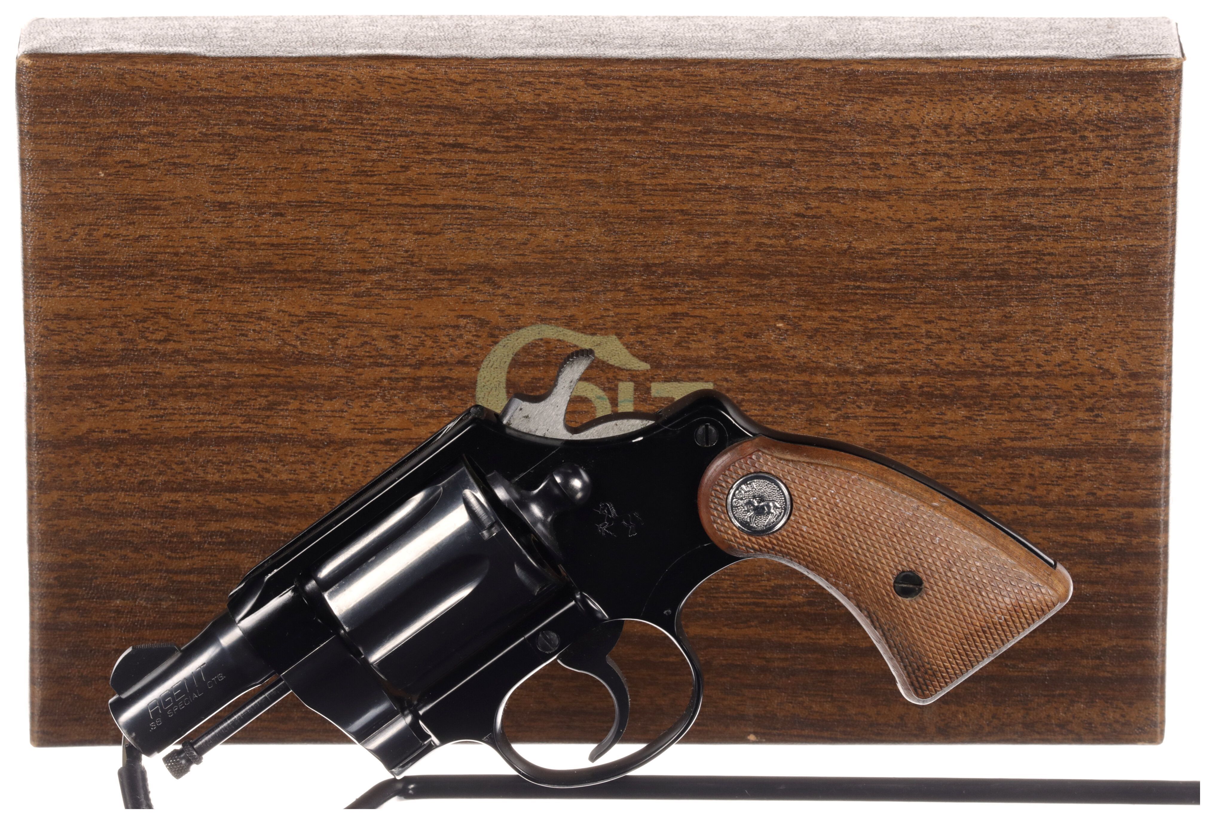 Colt Agent Double Action Revolver with Box | Rock Island Auction