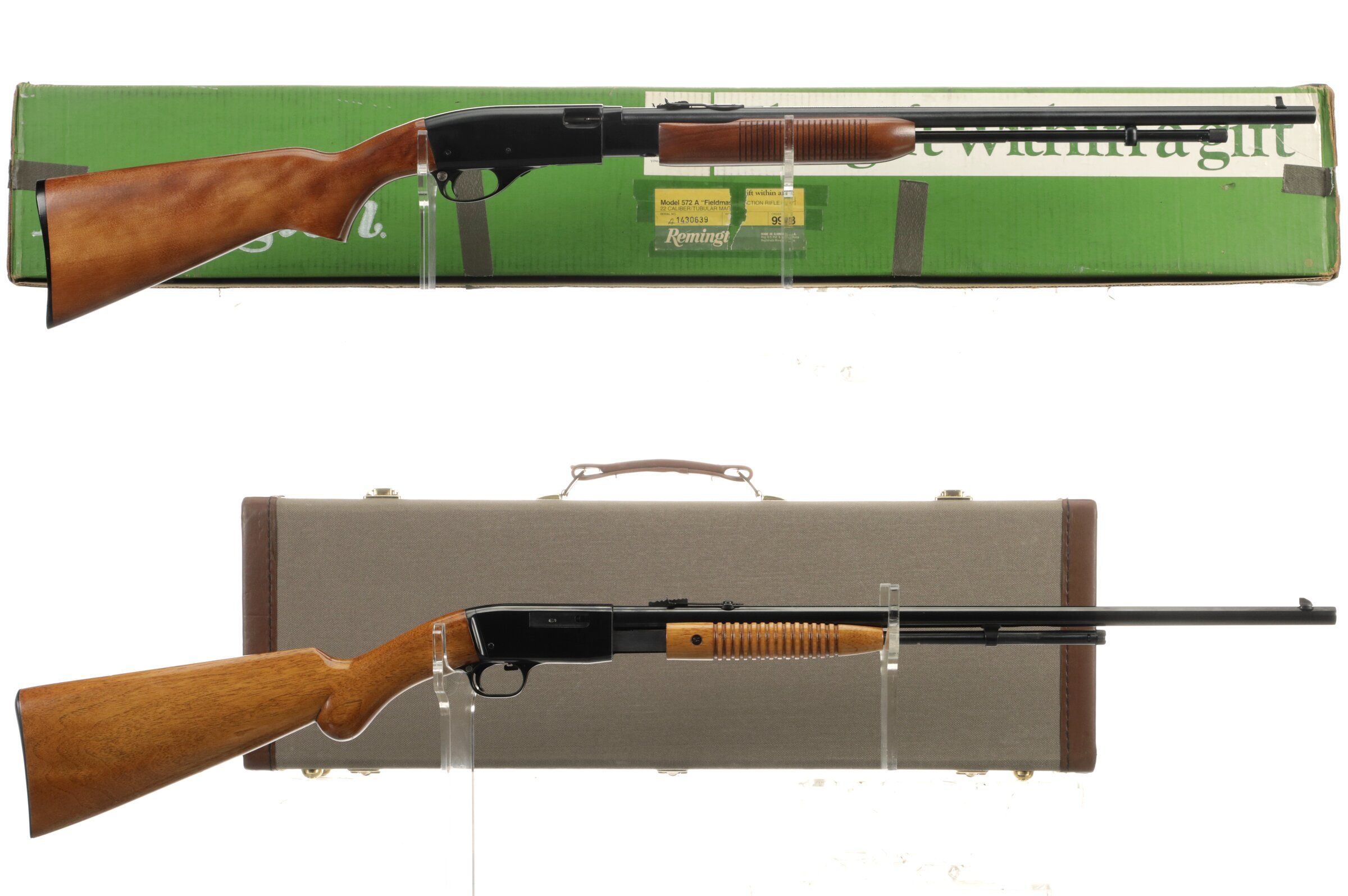 Two Slide Action Rifles | Rock Island Auction