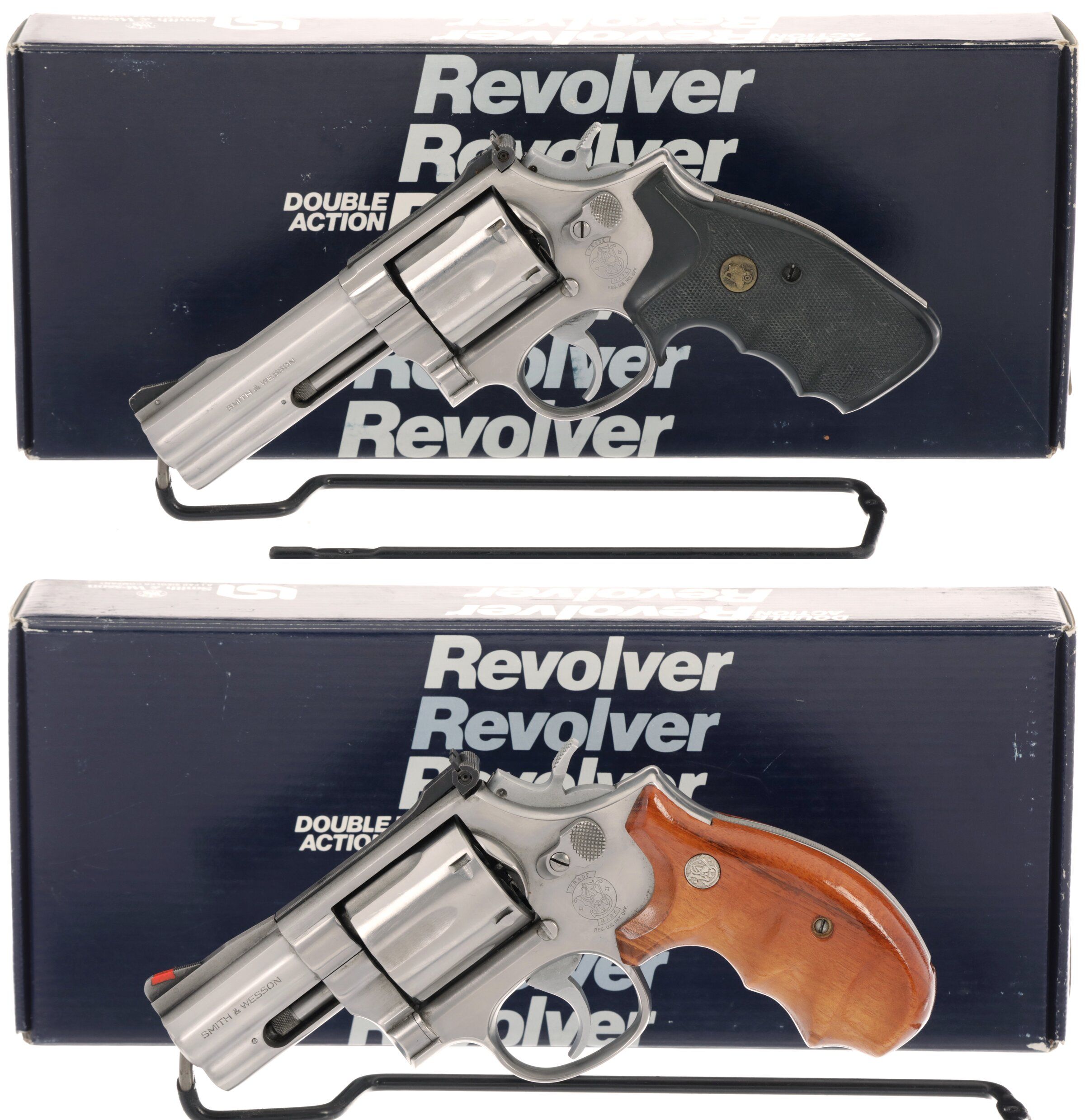 Two Smith & Wesson Model 686 Double Action Revolvers with Boxes | Rock ...