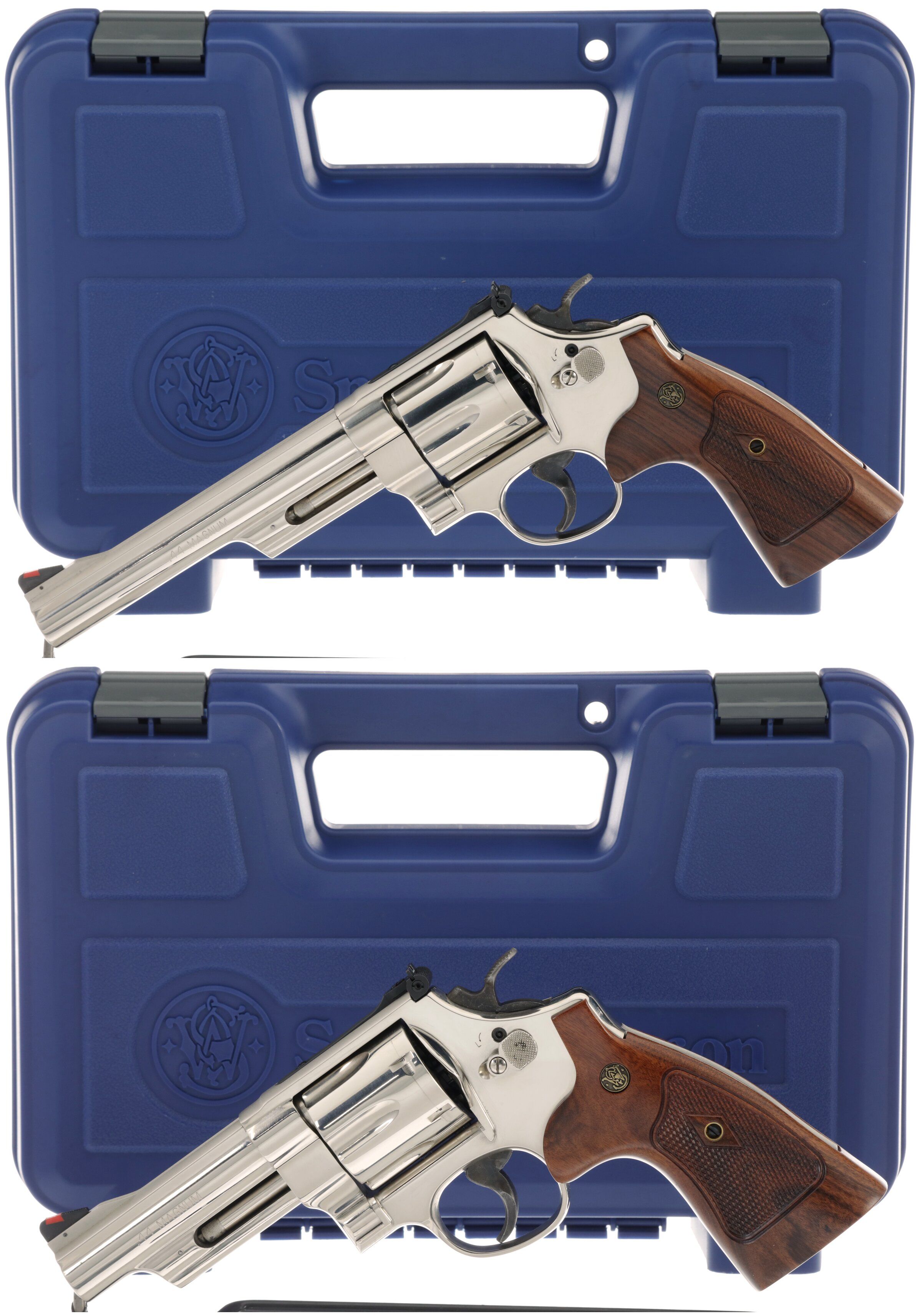Two Smith & Wesson Model 29-10 Revolvers with Cases | Rock Island Auction