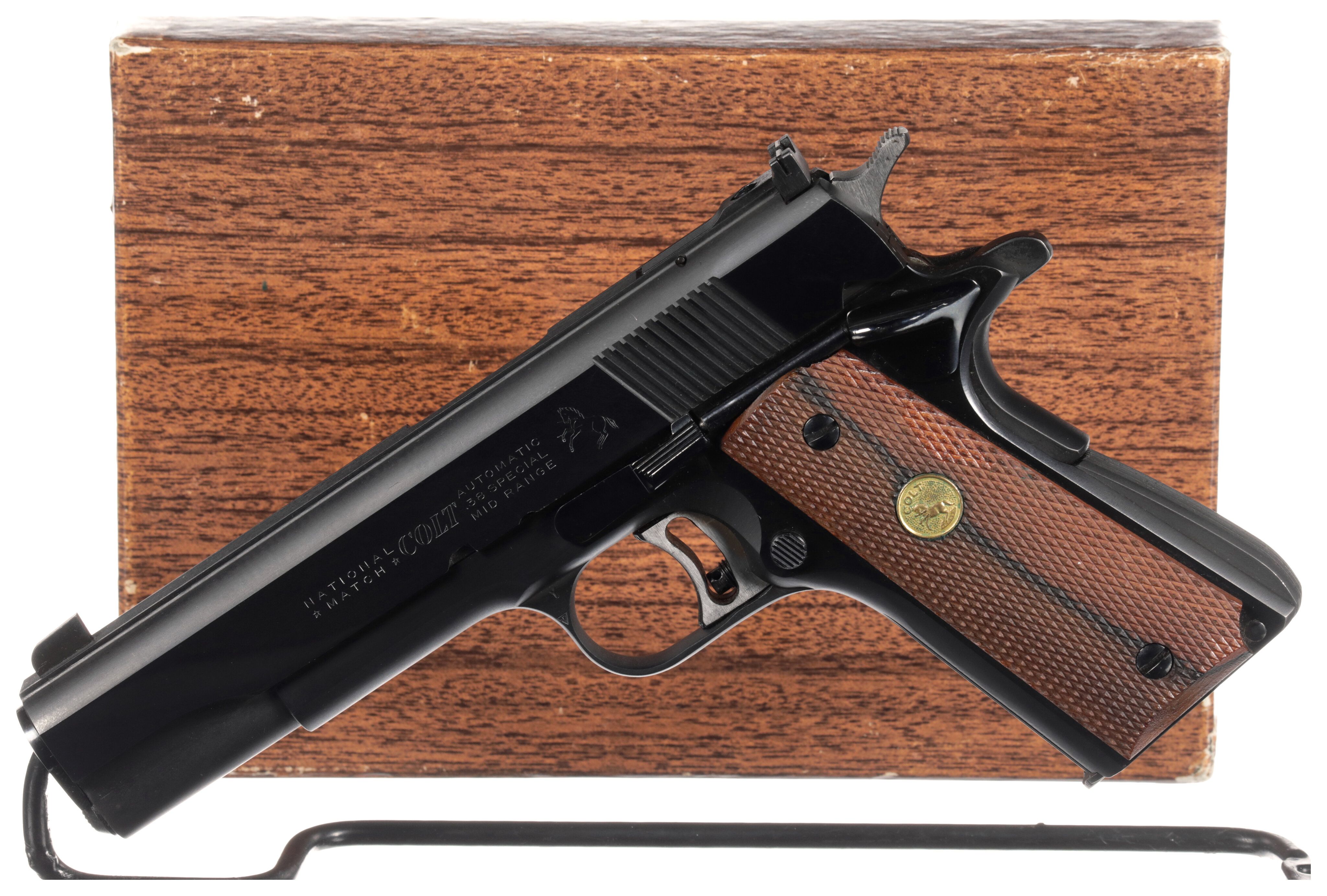 Colt National Match .38 Special Mid Range Semi-Automatic Pistol | Rock Island Auction