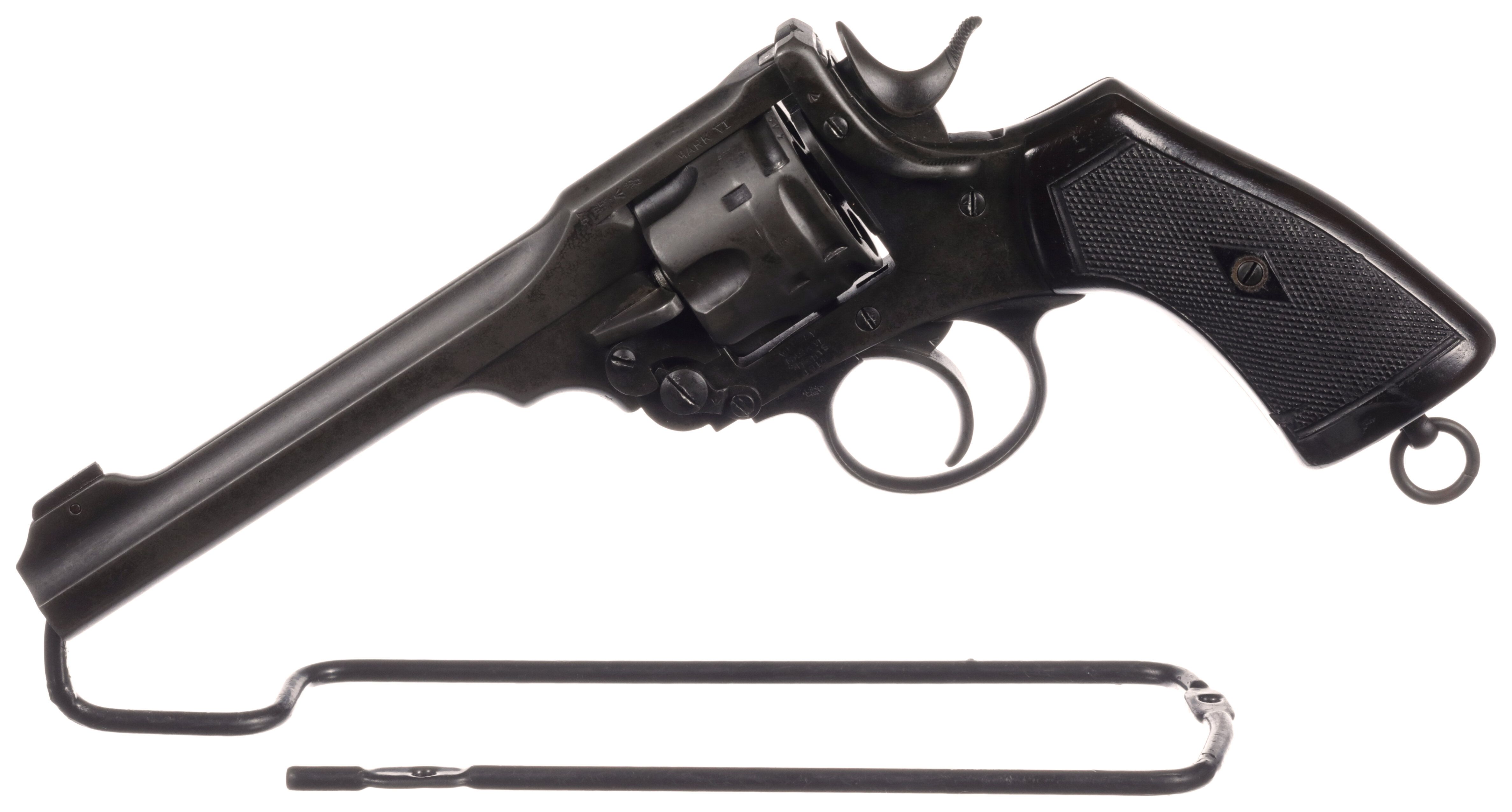 British Webley & Scott Mark VI Double Action Revolver | Rock Island Auction
